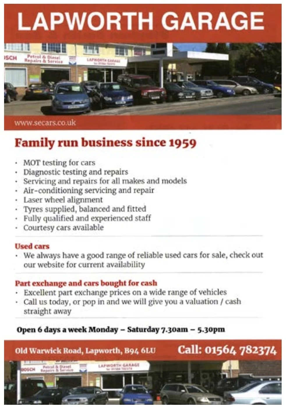 About — Lapworth Cricket Club