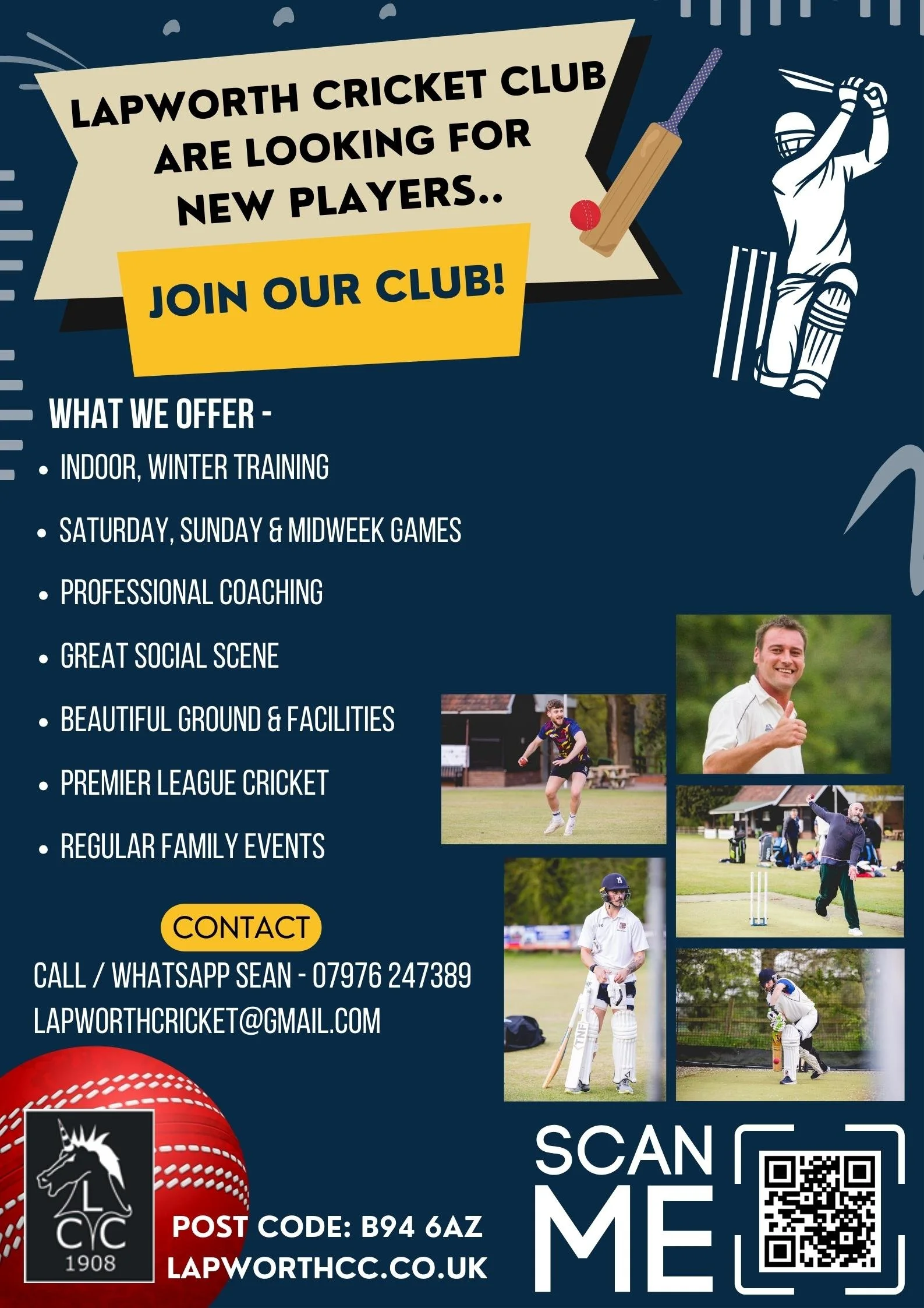 About — Lapworth Cricket Club