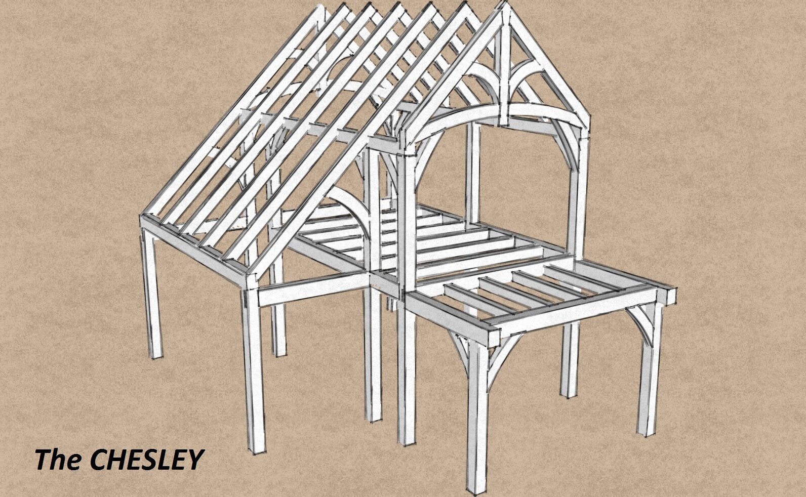 Pre-Designed & Priced Timber Frames — Gibson Timber Frames