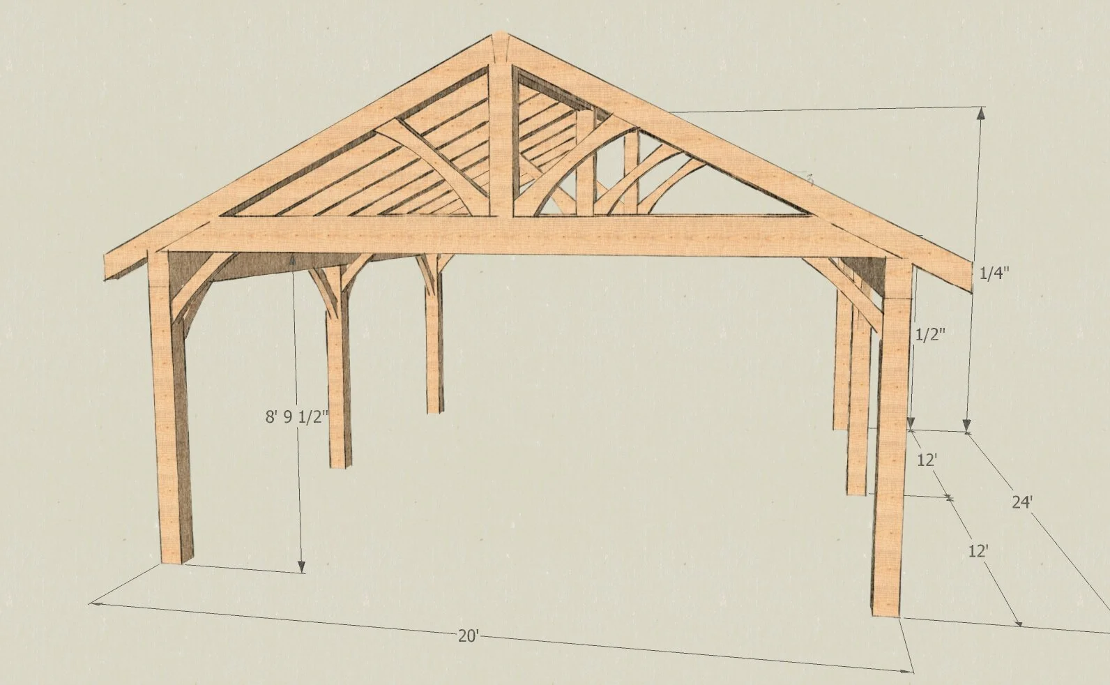 Pre-Designed & Priced Timber Frames — Gibson Timber Frames