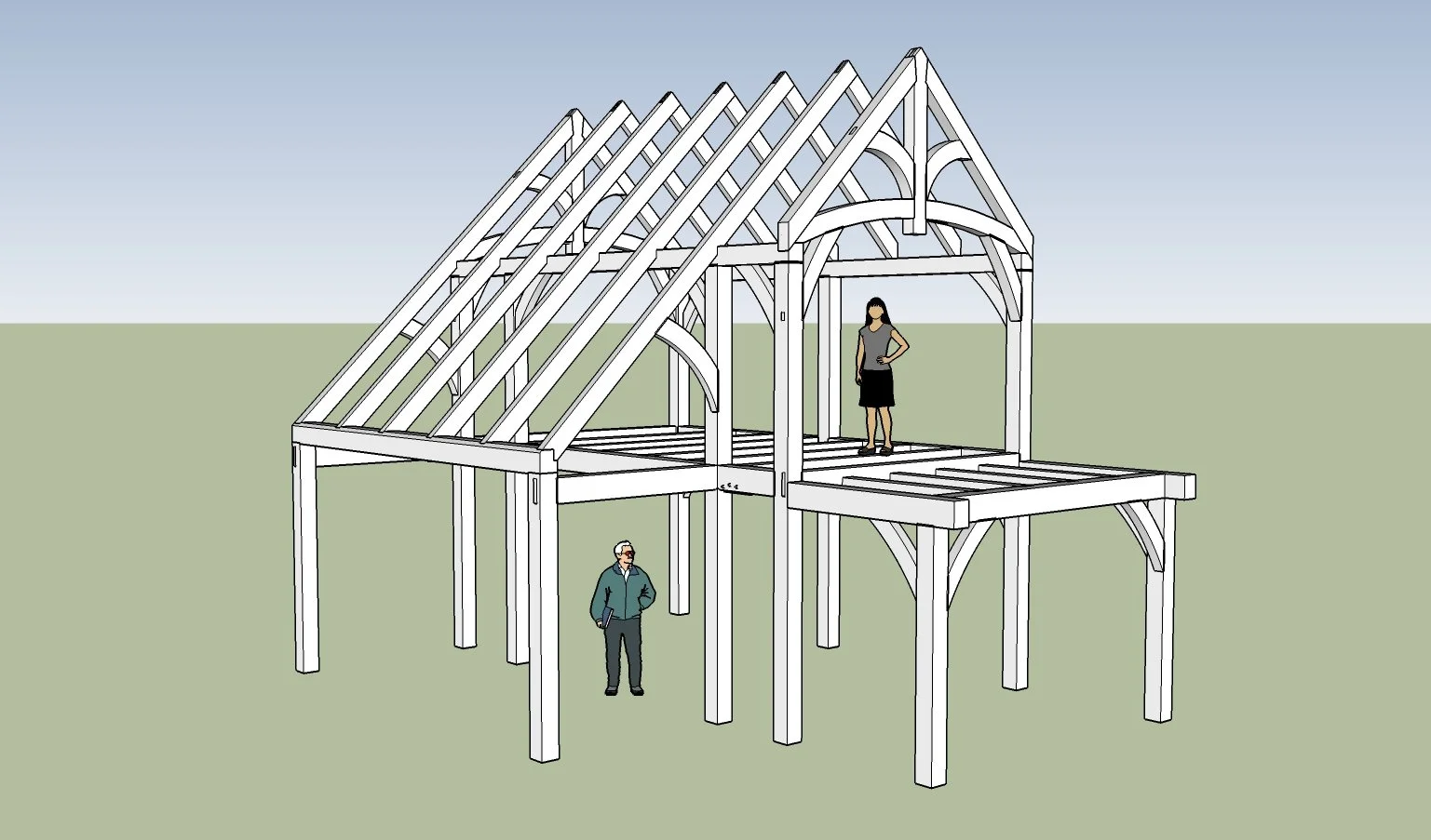 Pre-Designed & Priced Timber Frames — Gibson Timber Frames