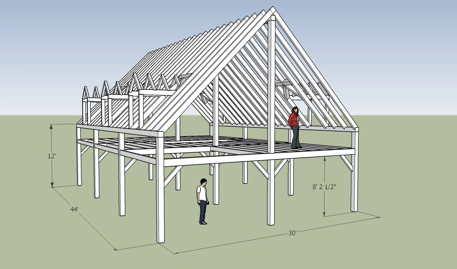 Pre-Designed & Priced Timber Frames — Gibson Timber Frames