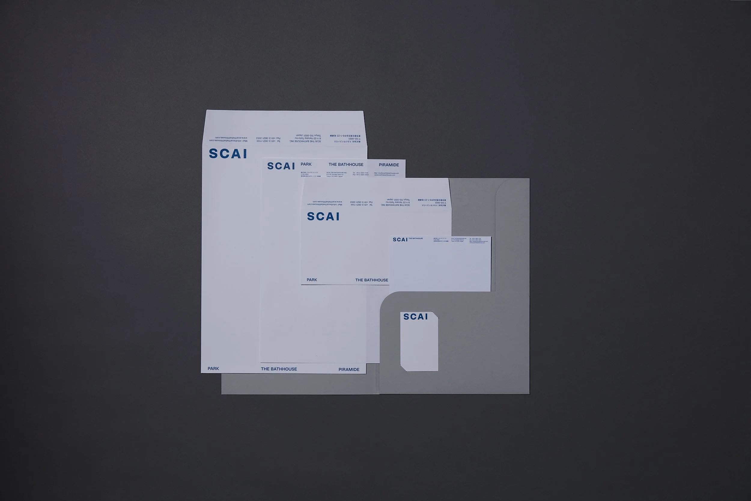 SCAI THE BATHHOUSE_Logo desogn — SERI TANAKA