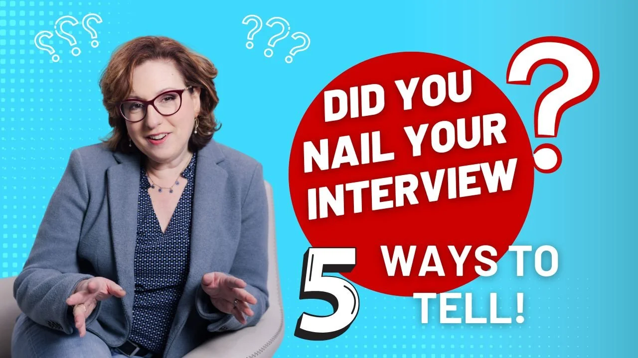 5 Ways to Know Your Interview Went Well — Cindy Lish
