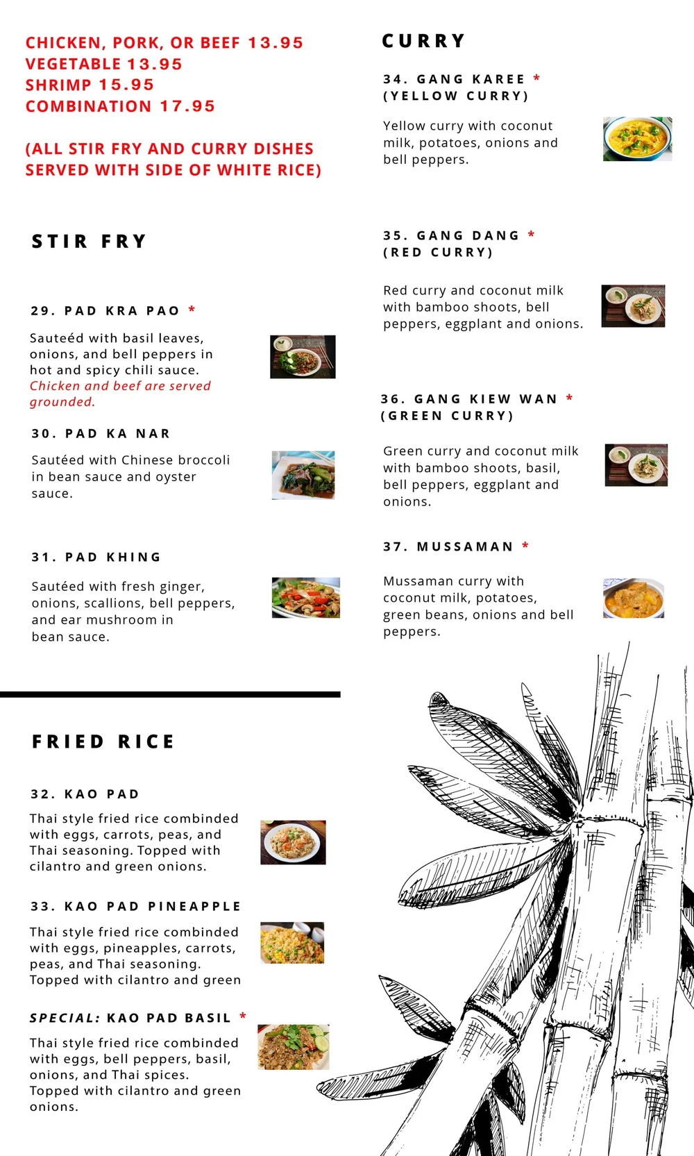 Menu — Xay's Kitchen