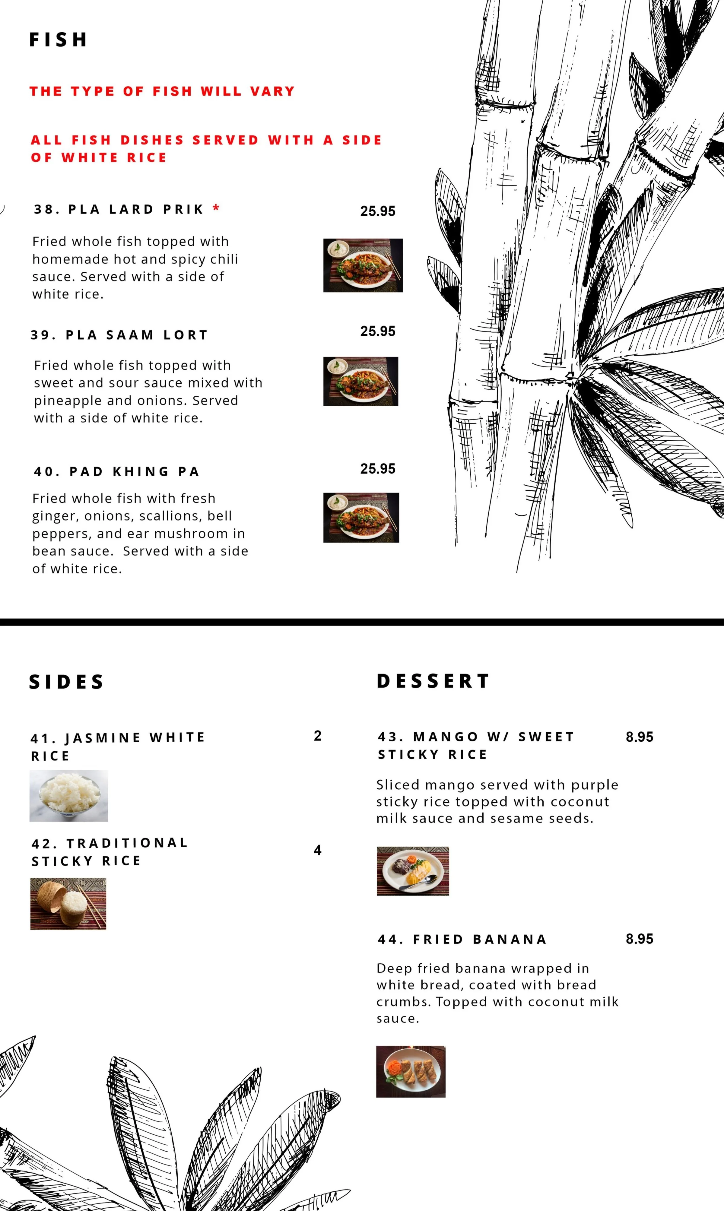 Menu — Xay's Kitchen