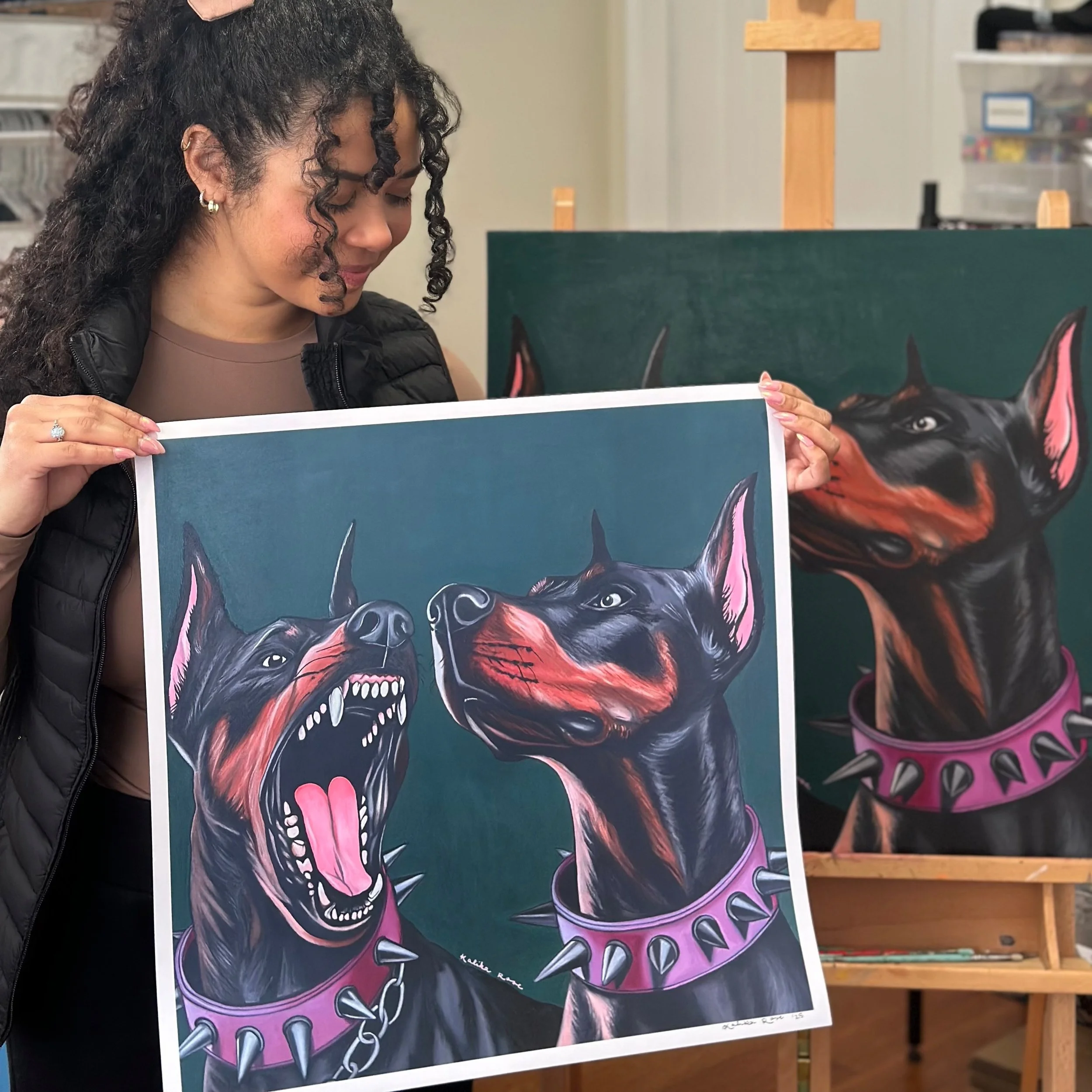 Kalika Rose Art - Kalika’s Art Studio - Original Paintings & Design