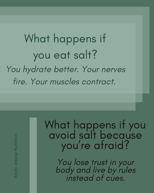 Is Sodium Bad for You? The Truth About Salt and Health — Kayla Jessop ...