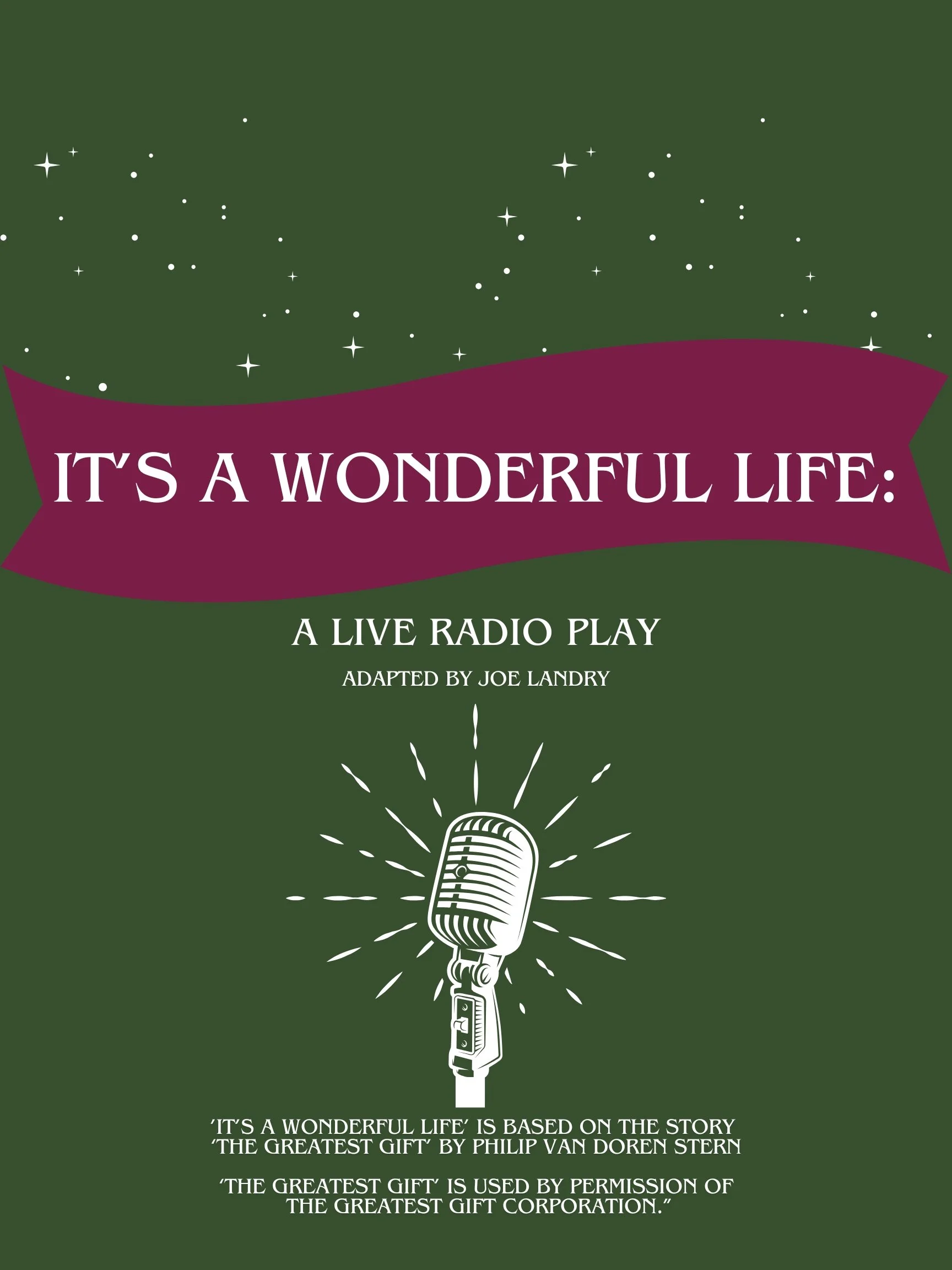 It's a Wonderful Life (December 4-14) — Missed the Boat Theatre