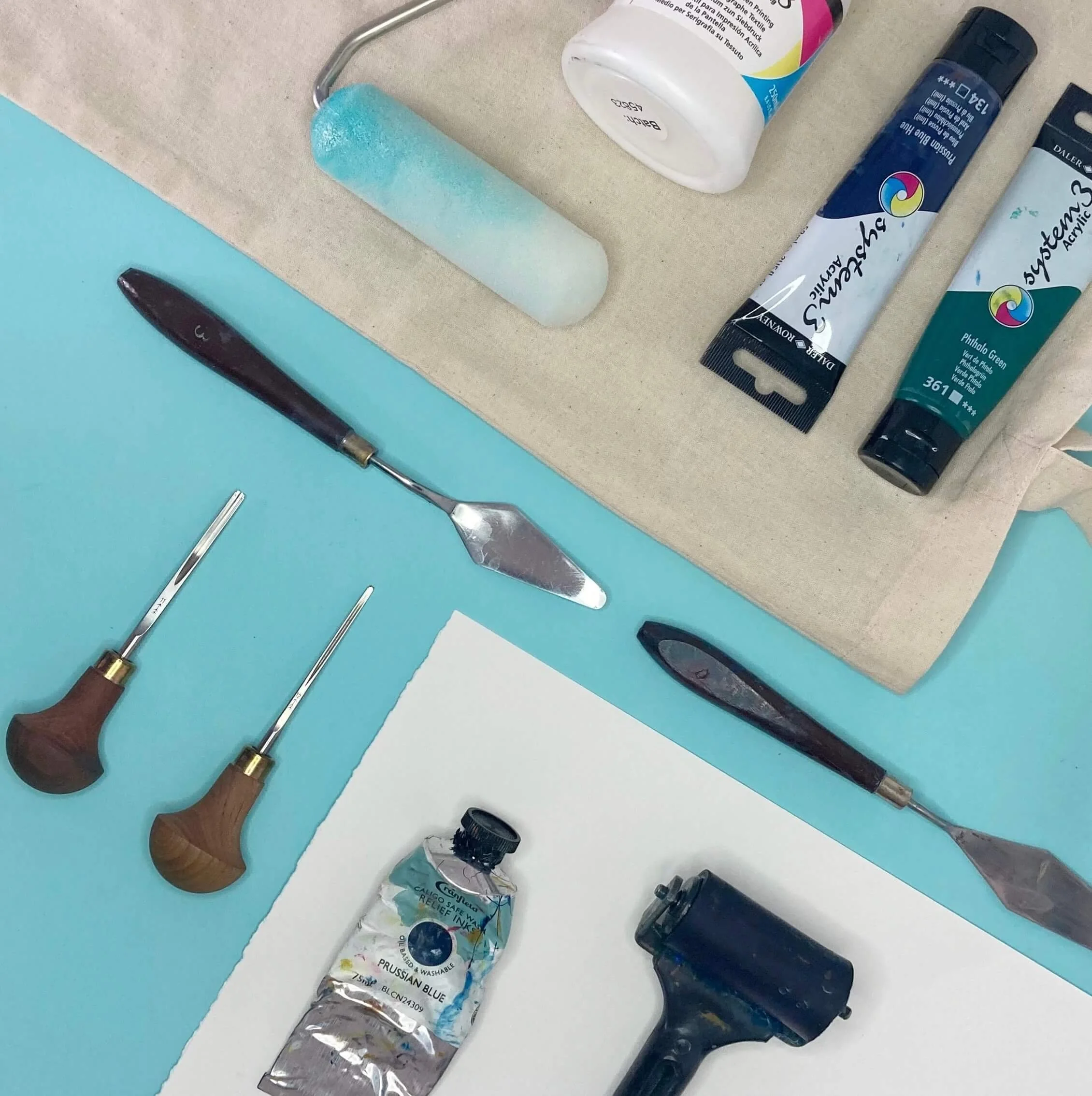 Printmaking Workshops — The Peacock & The Printmaker