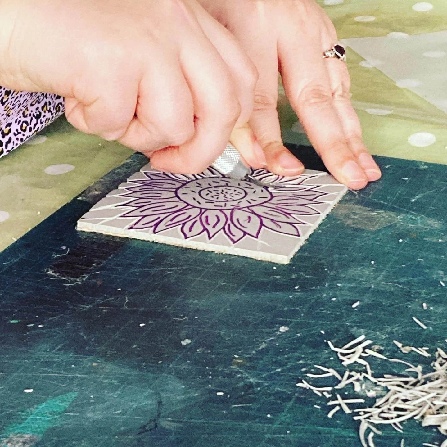 Printmaking Workshops — The Peacock & The Printmaker