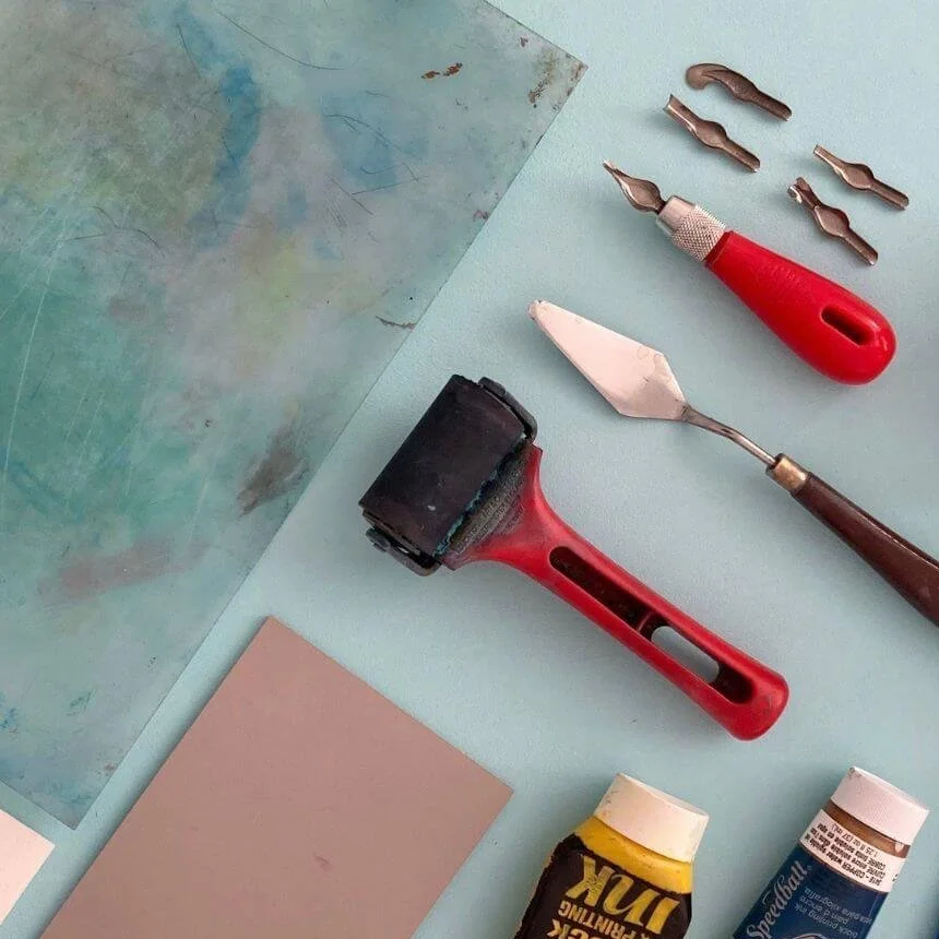 Printmaking Workshops — The Peacock & The Printmaker