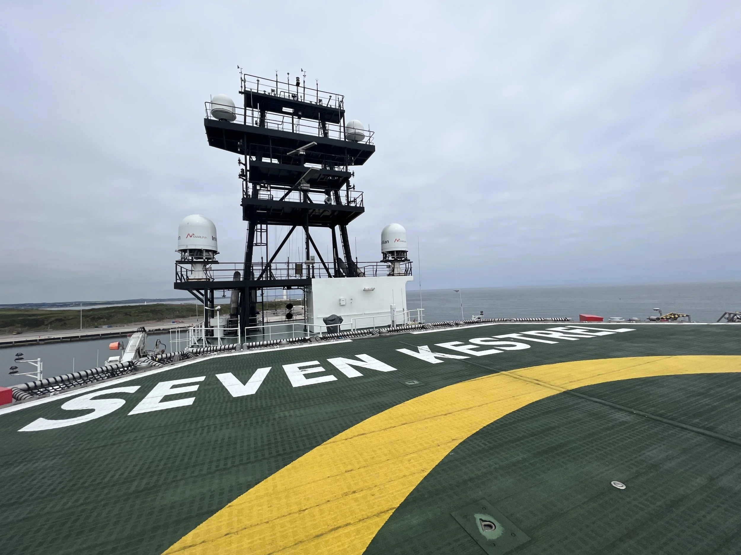 Seven Kestrel visit — Maris Subsea