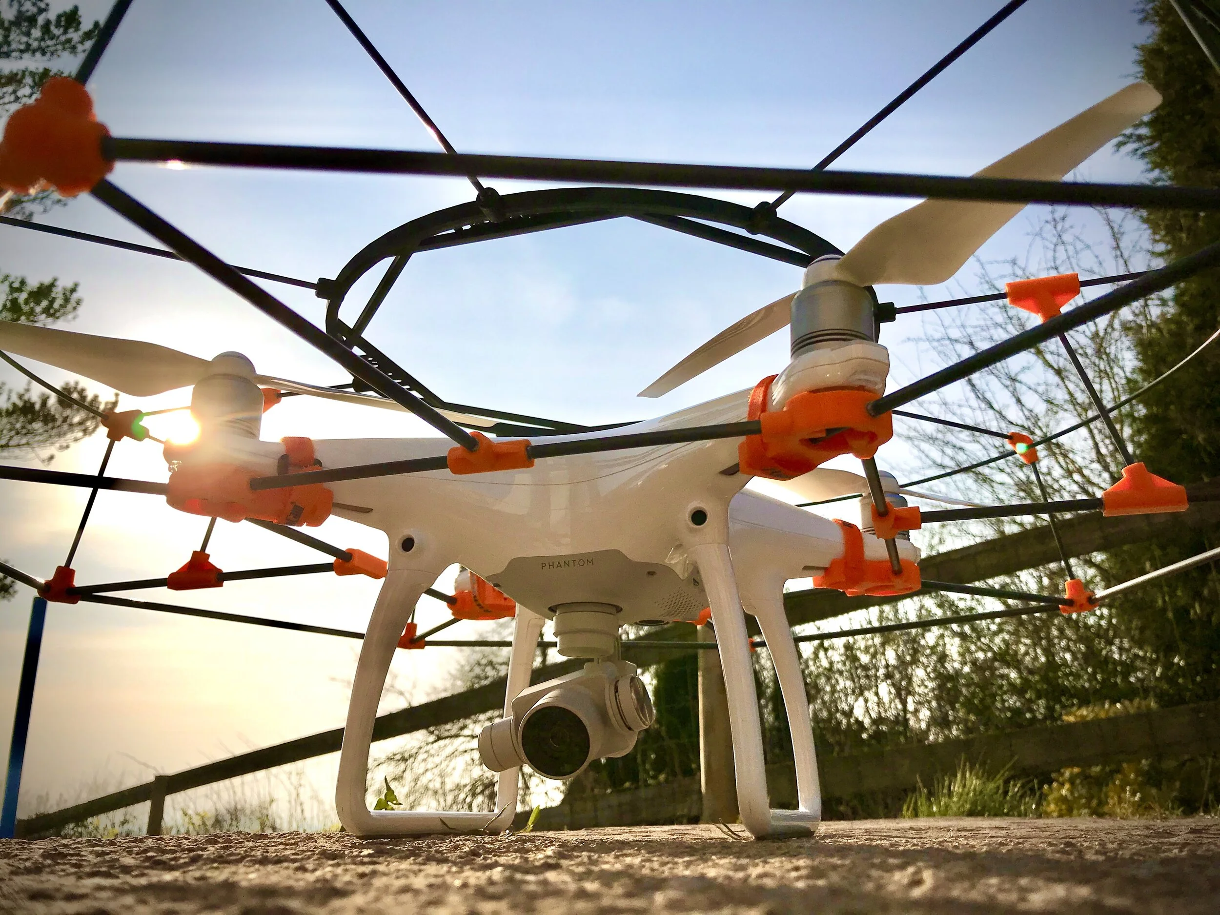 Drone Cage Range — Drone Cage. Rugged. Reliable. Ready to work.