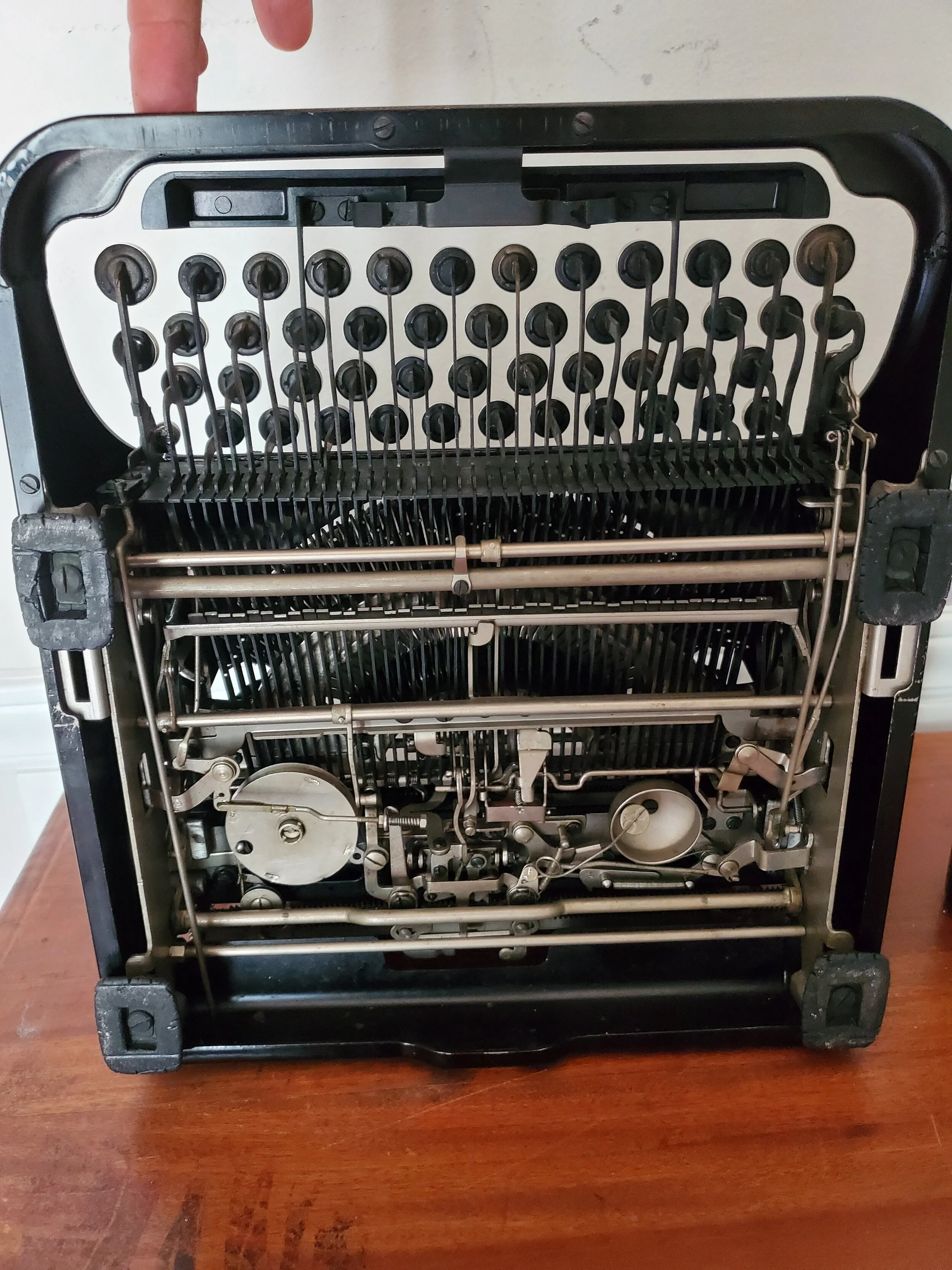 Remington Model 5 Vintage Manual Typewriter (circa 1940 - 1947) Gloss ...