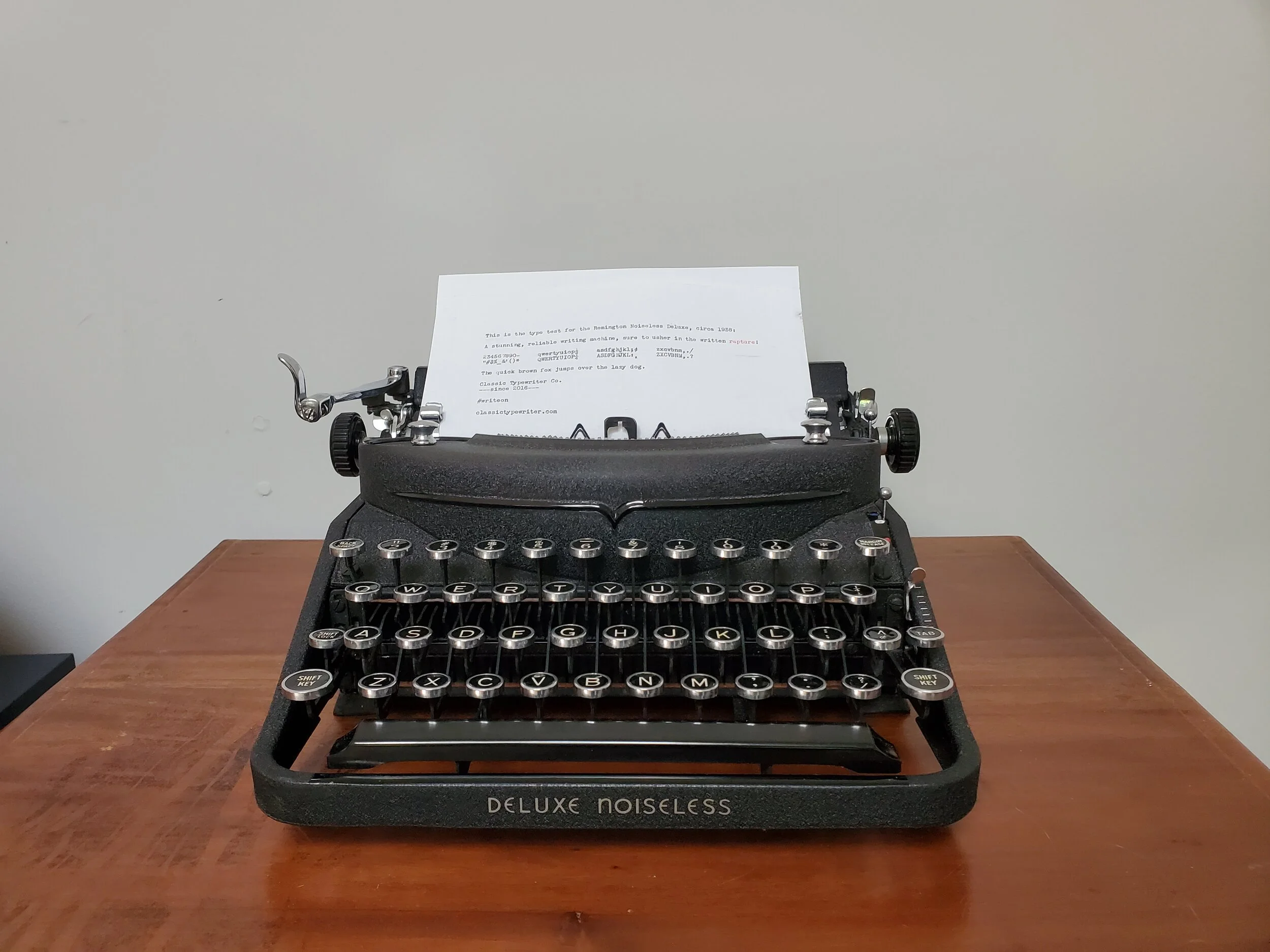 Remington Rand Noise Less Typewriter