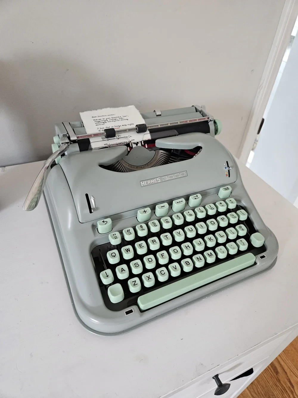 History of the Hermes Typewriter — Classic Typewriter Co.