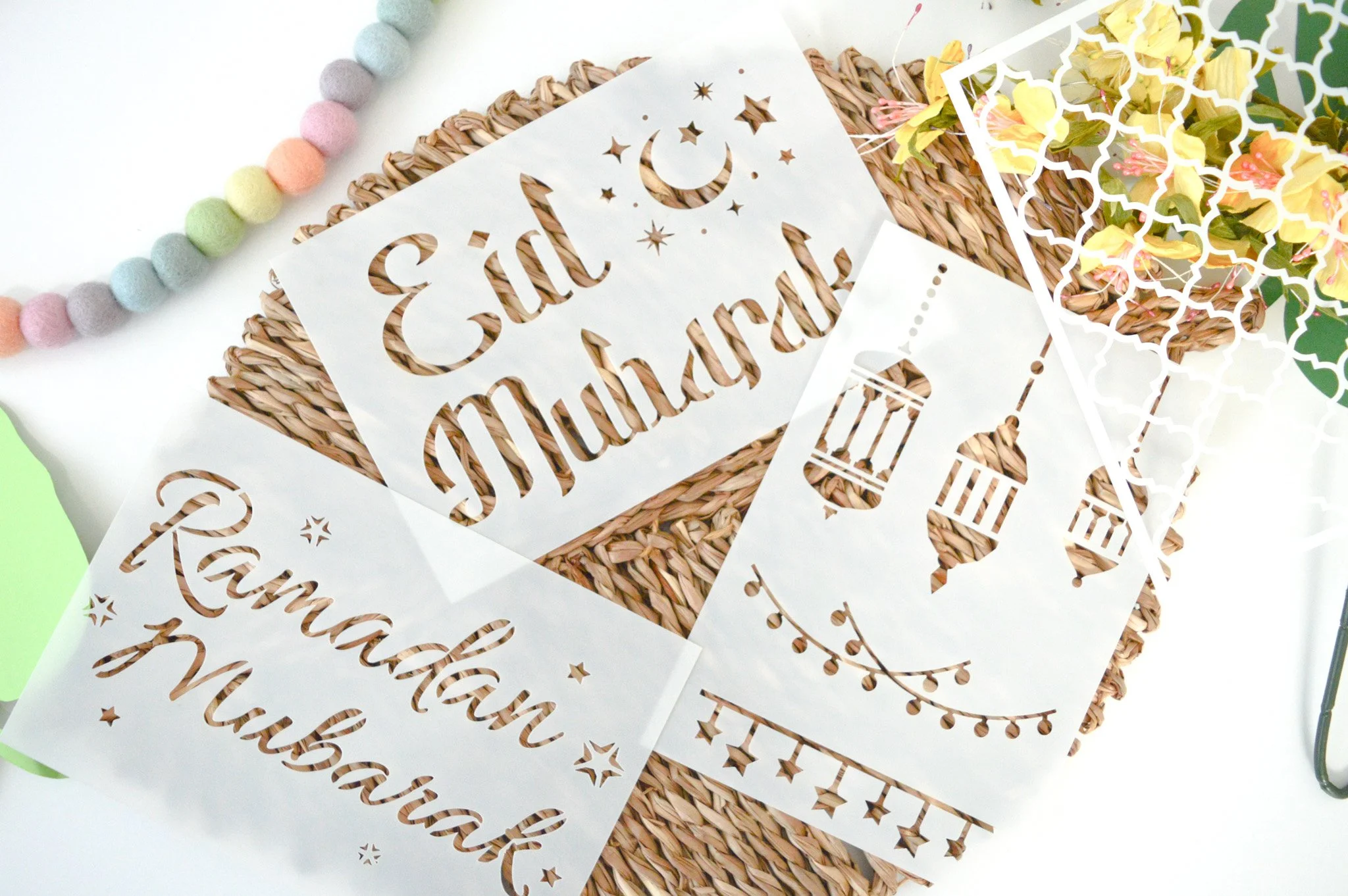 Ramadan & Eid Stencils — Dstampss - Our Islamic DIY Craft Store