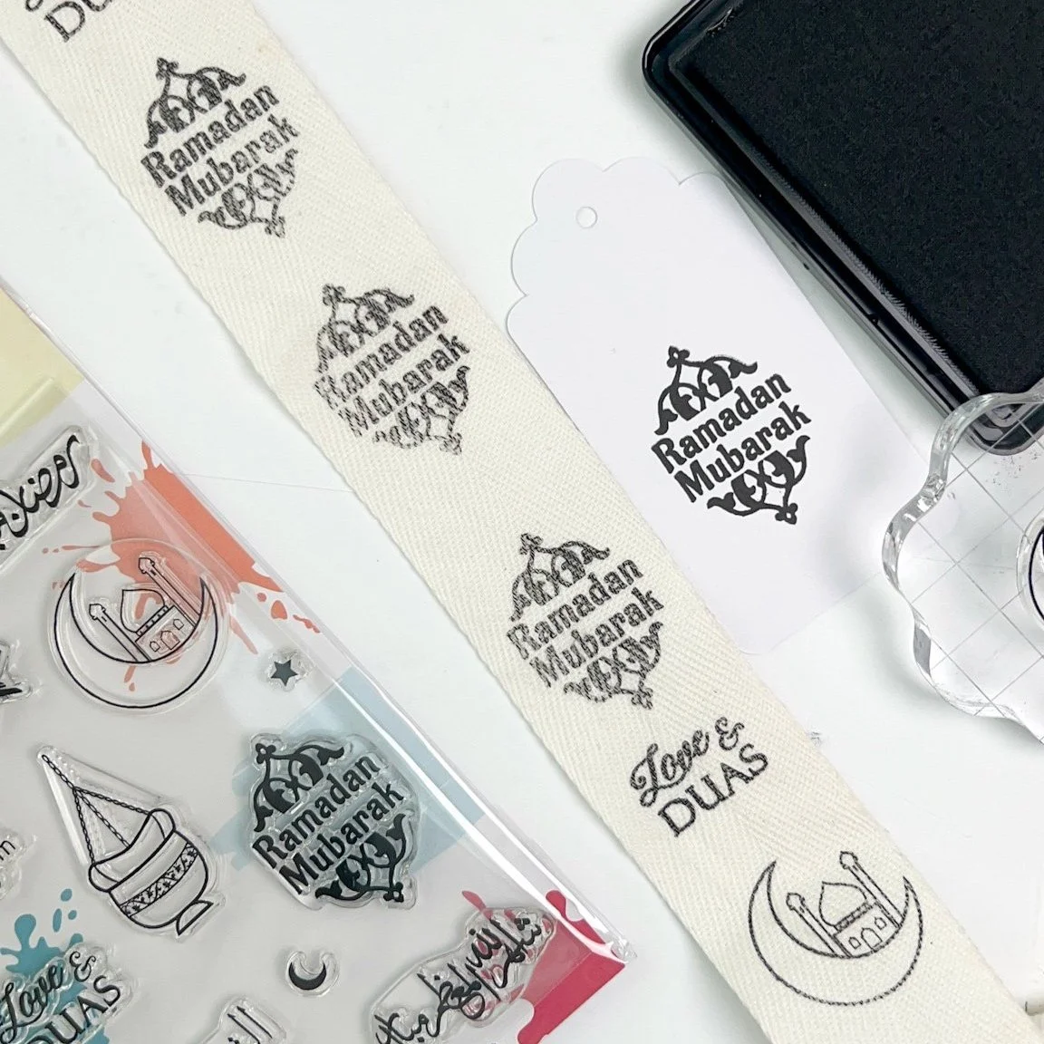 Decorate Your Ribbons with Ramadan Clear Stamps — Dstampss - Our ...