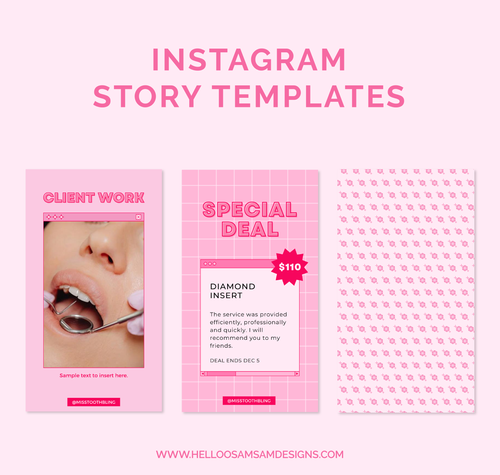 Miss Tooth Bling Custom Branding — Helloo SamSam Designs