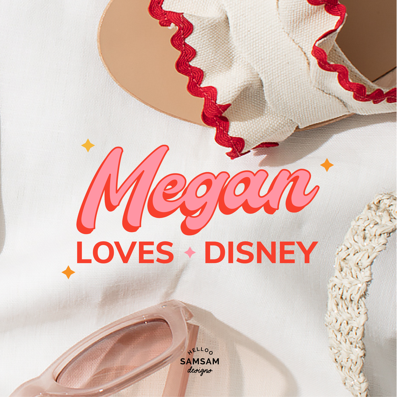 Megan Loves Disney Custom Branding — Helloo SamSam Designs