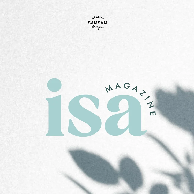Isa Magazine Custom Branding — Helloo SamSam Designs