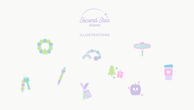 Second Star Dreams Custom Branding — Helloo SamSam Designs