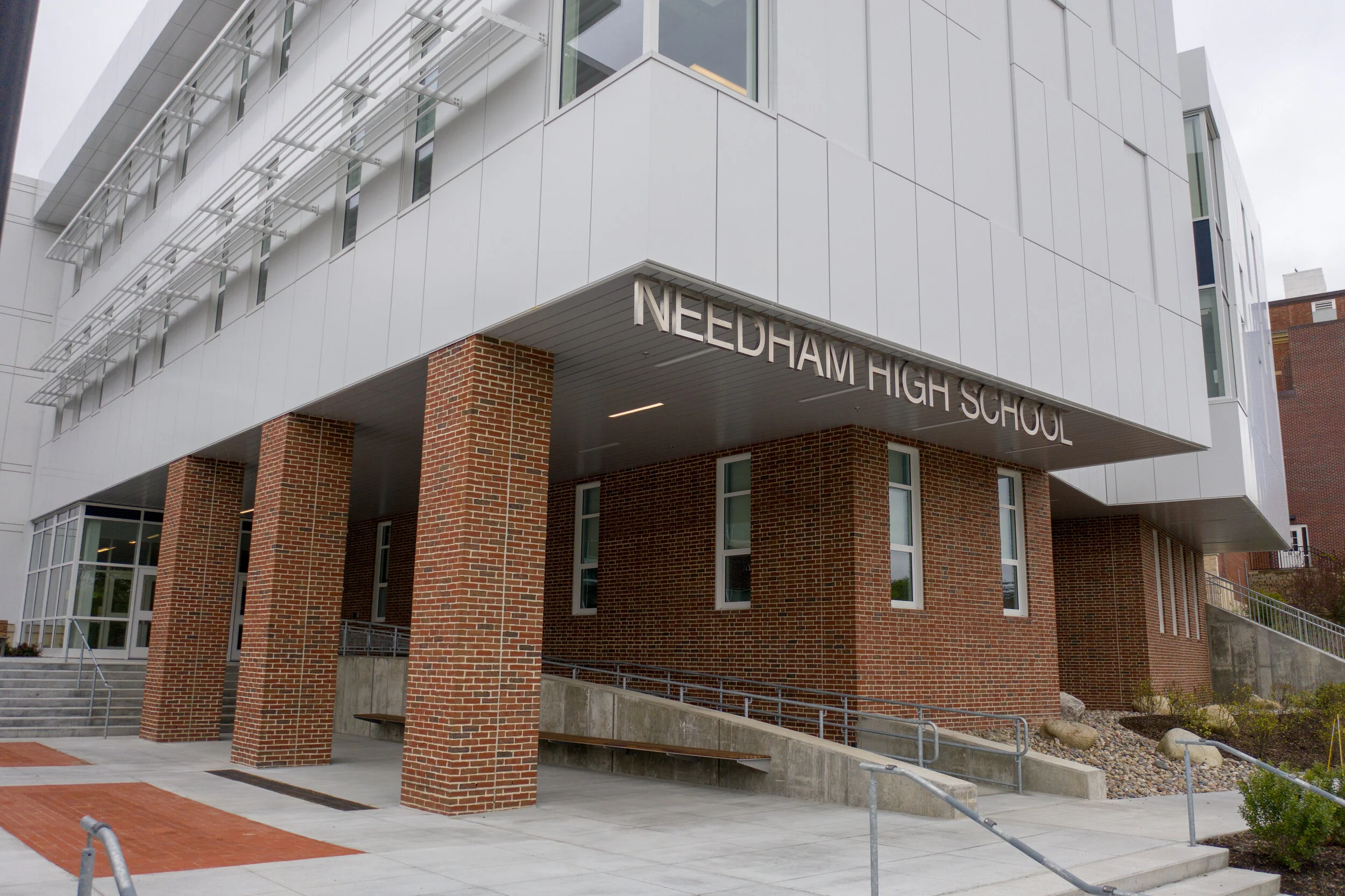 Needham High School — Bass Architectural Metals