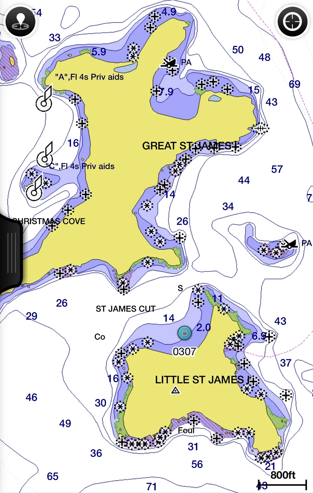 Small Maps Of Privately Owned Islands