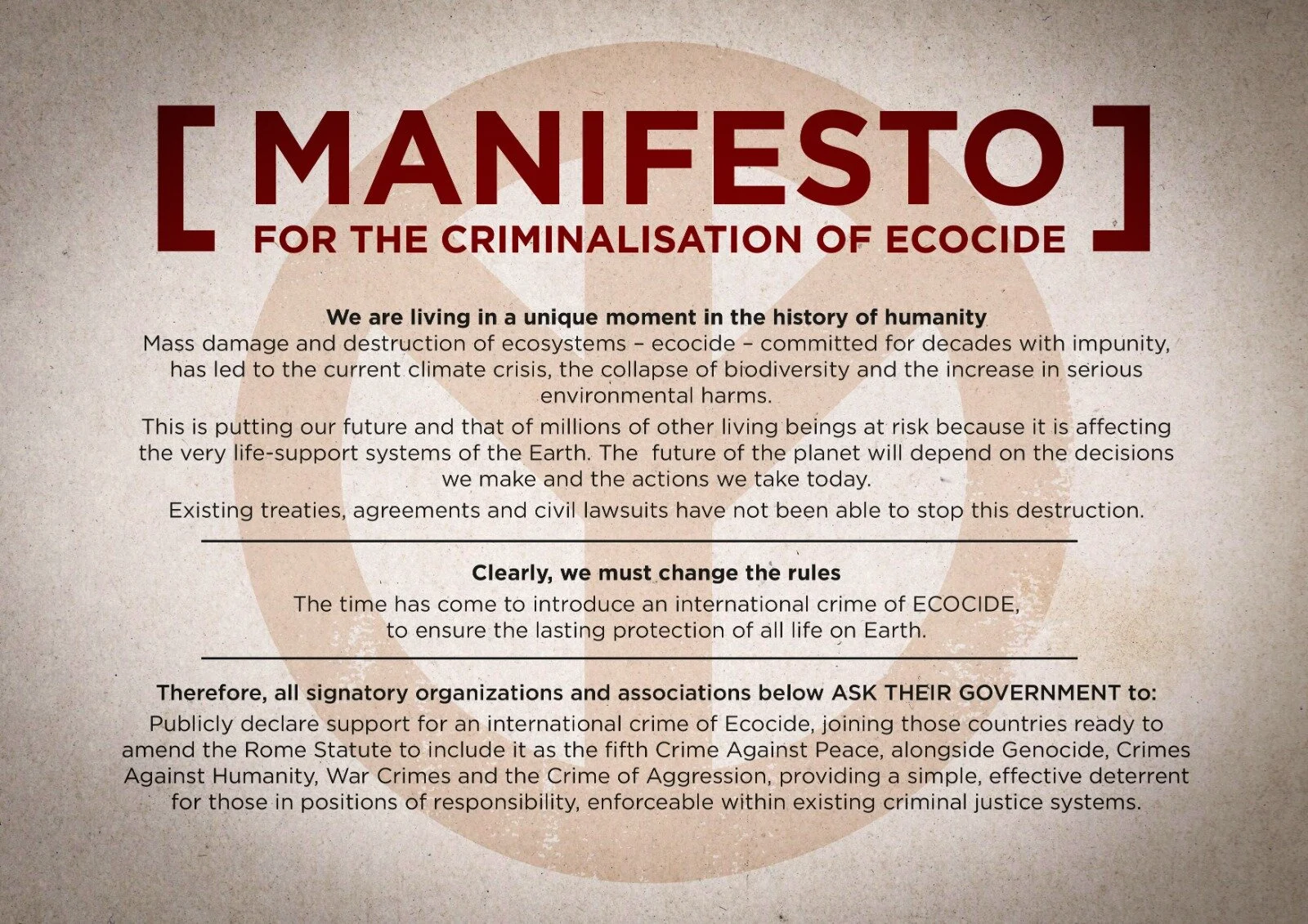 Political Manifesto Examples