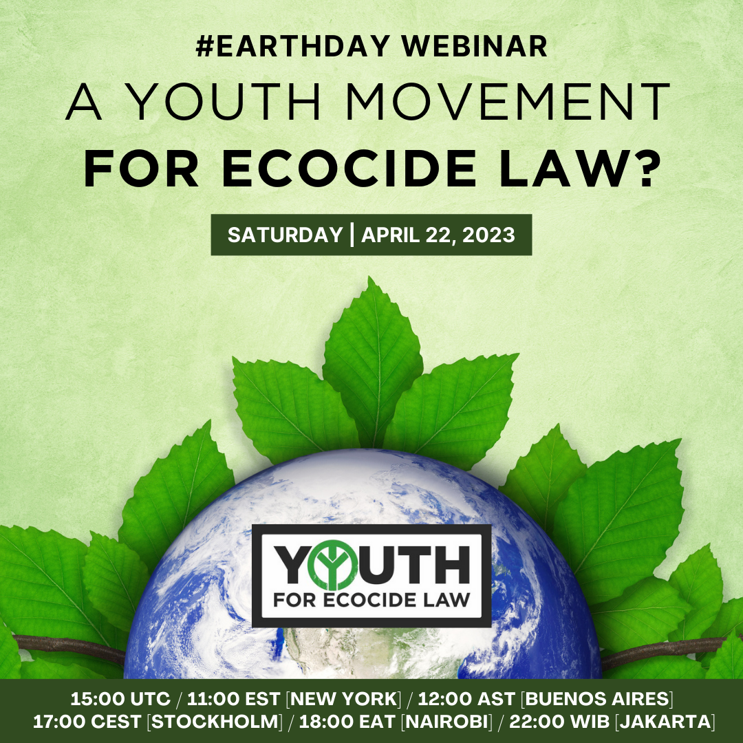 A Youth Movement for Ecocide Law? — Stop Ecocide International