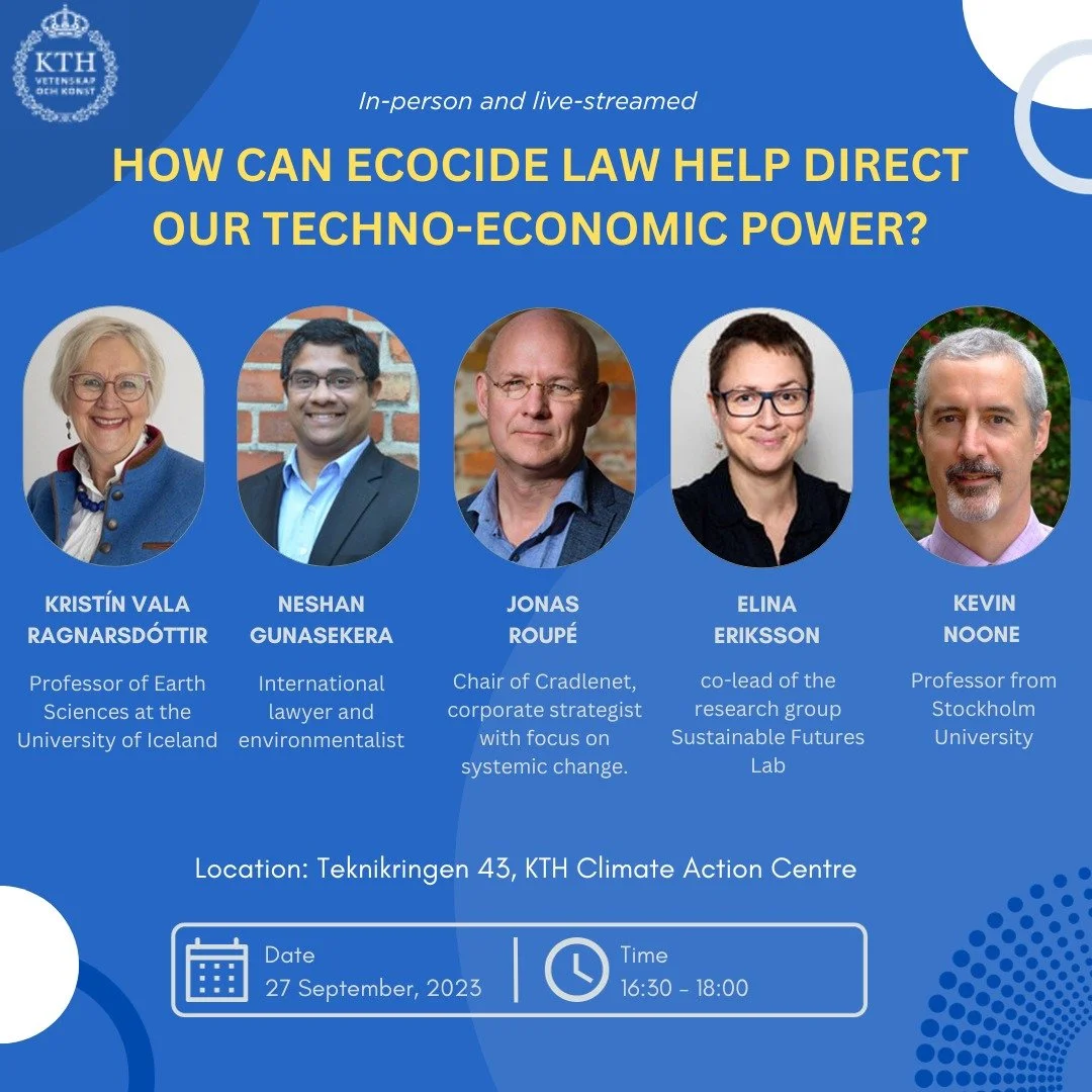 How can Ecocide Law help direct our techno-economic power? — Stop Ecocide International