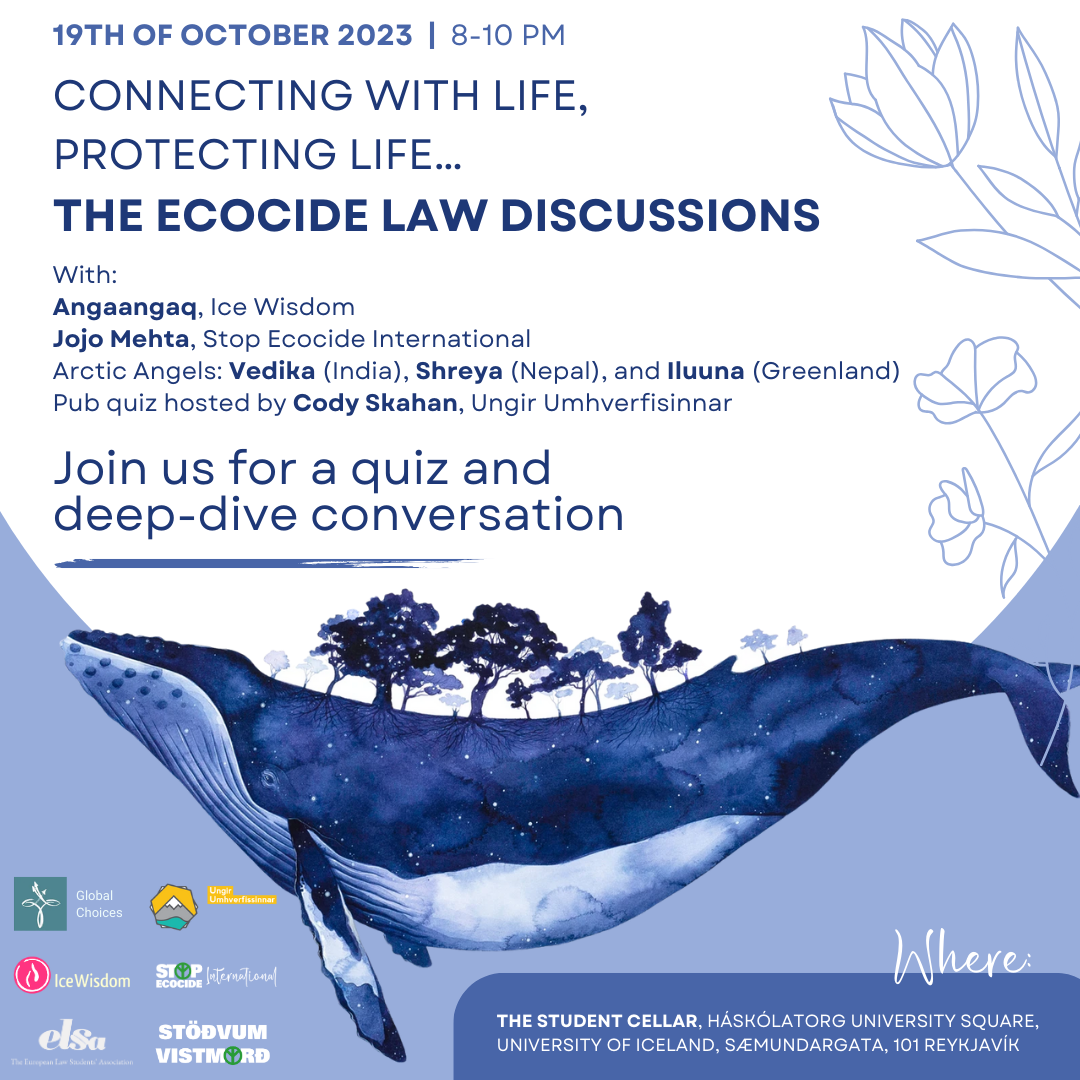 Connecting with life, protecting life... the Ecocide Law Discussions — Stop Ecocide International