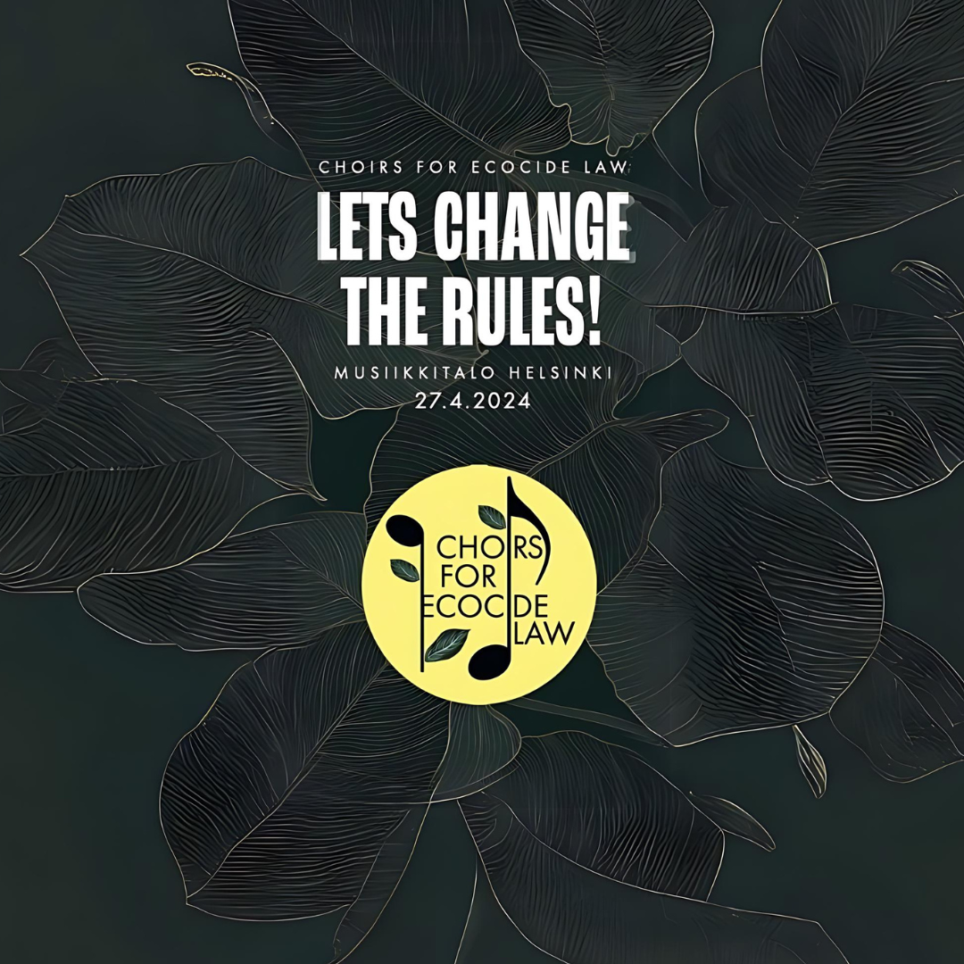 Let's Change the Rules! - concert of 1000 singers and panel discussion ...