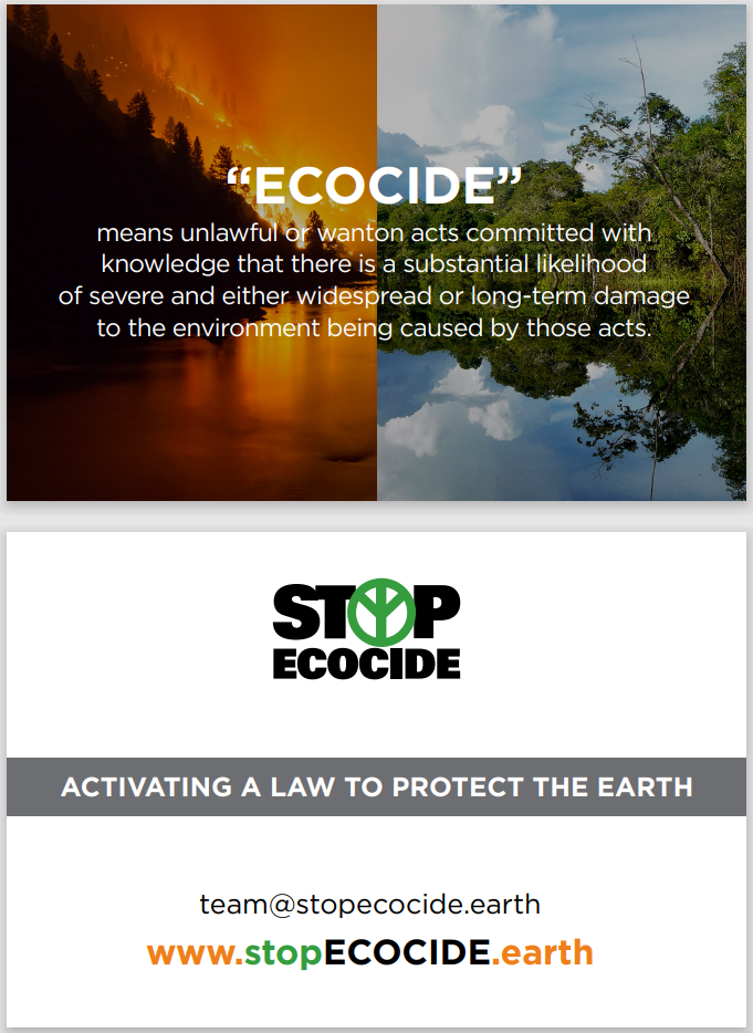 print graphics — Stop Ecocide International