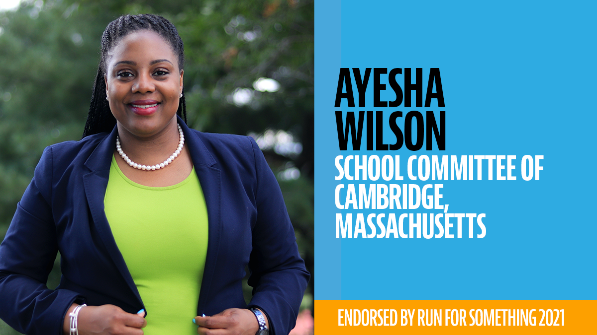 Endorsements — Ayesha M. Wilson for Cambridge City Council