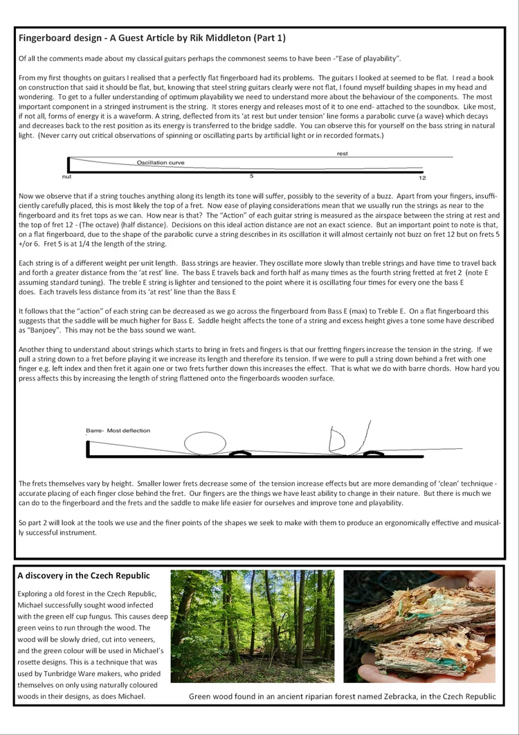 Michael Edgeworth Handcrafted Classical Guitars