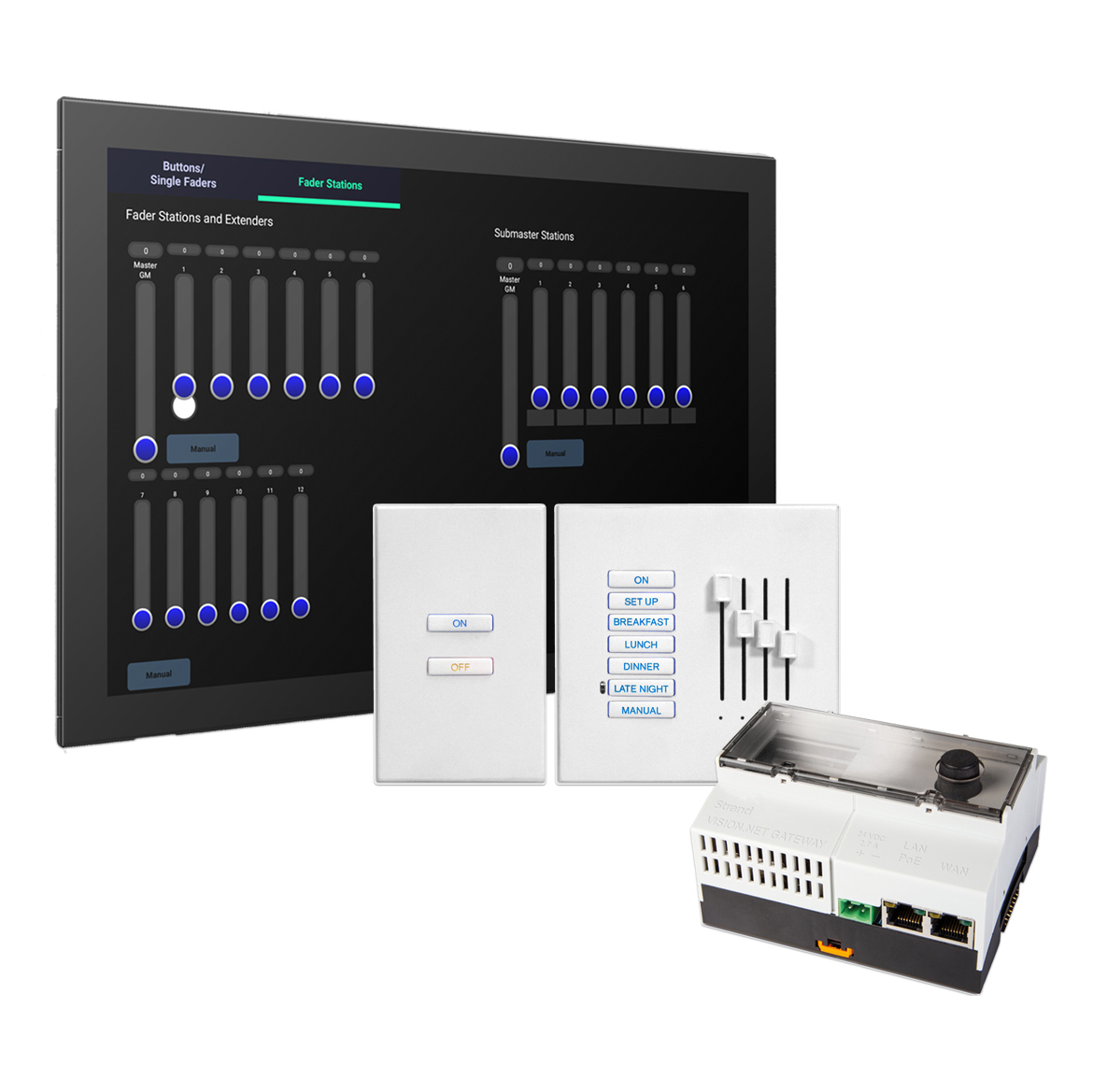 Controle — Lightset