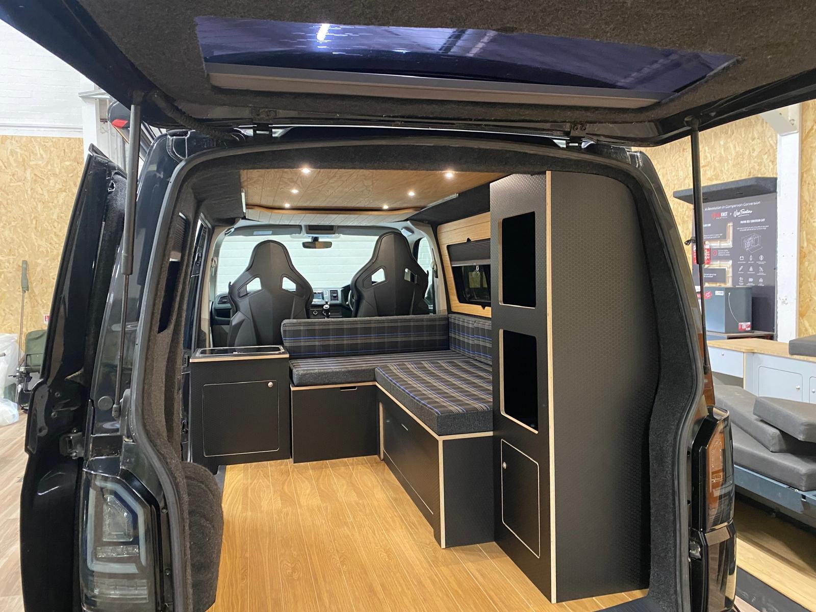 450mm T5/T6 & Squarebacked Rear Wardrobe Shelving Unit — Van Furniture