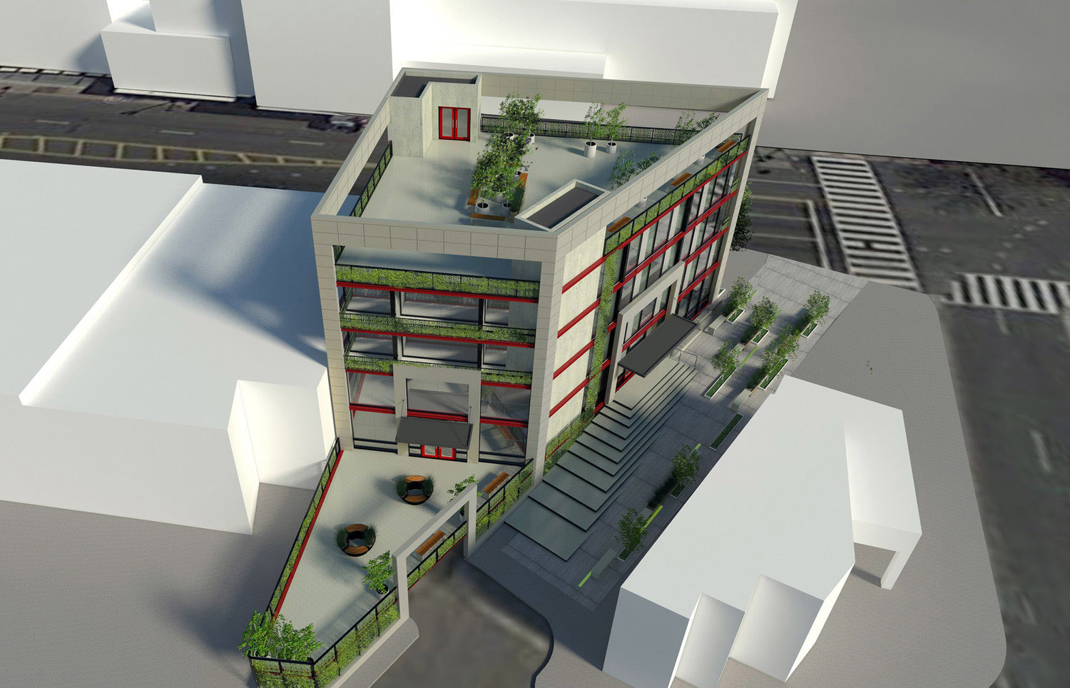 Brightwood Mixed-Use Building Design — Aggregate Architecture