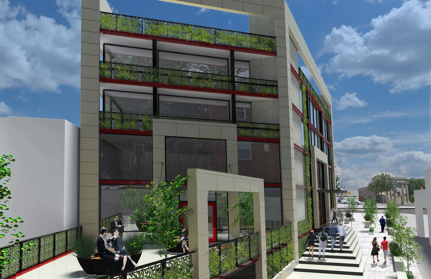 Brightwood Mixed-Use Building Design — Aggregate Architecture