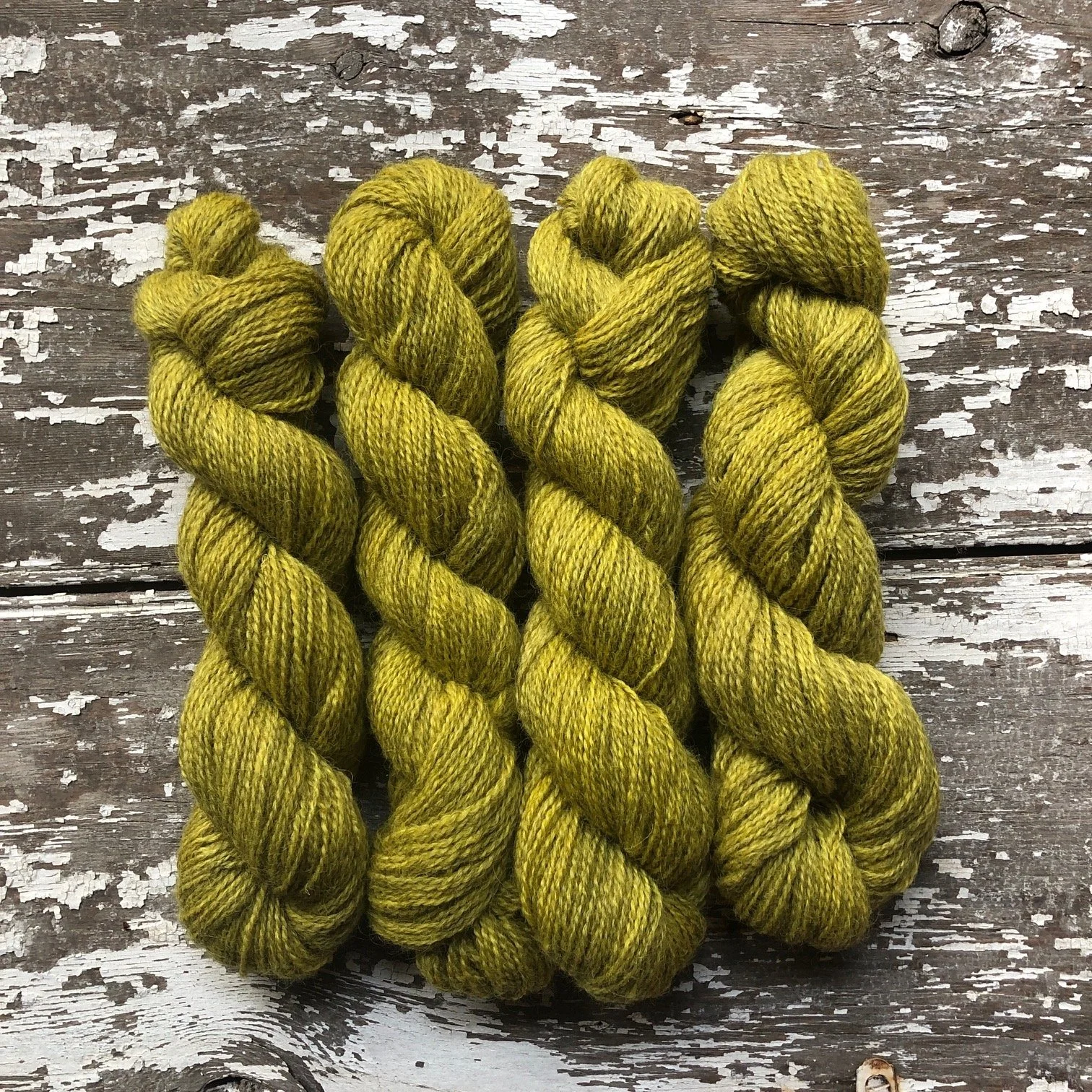 Coreopsis Naturally Dyed River Yarn — Fisher Cat Fiber Co.