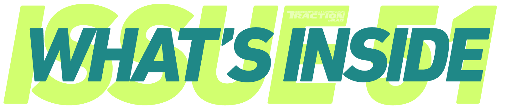 In This Issue — Traction eRag