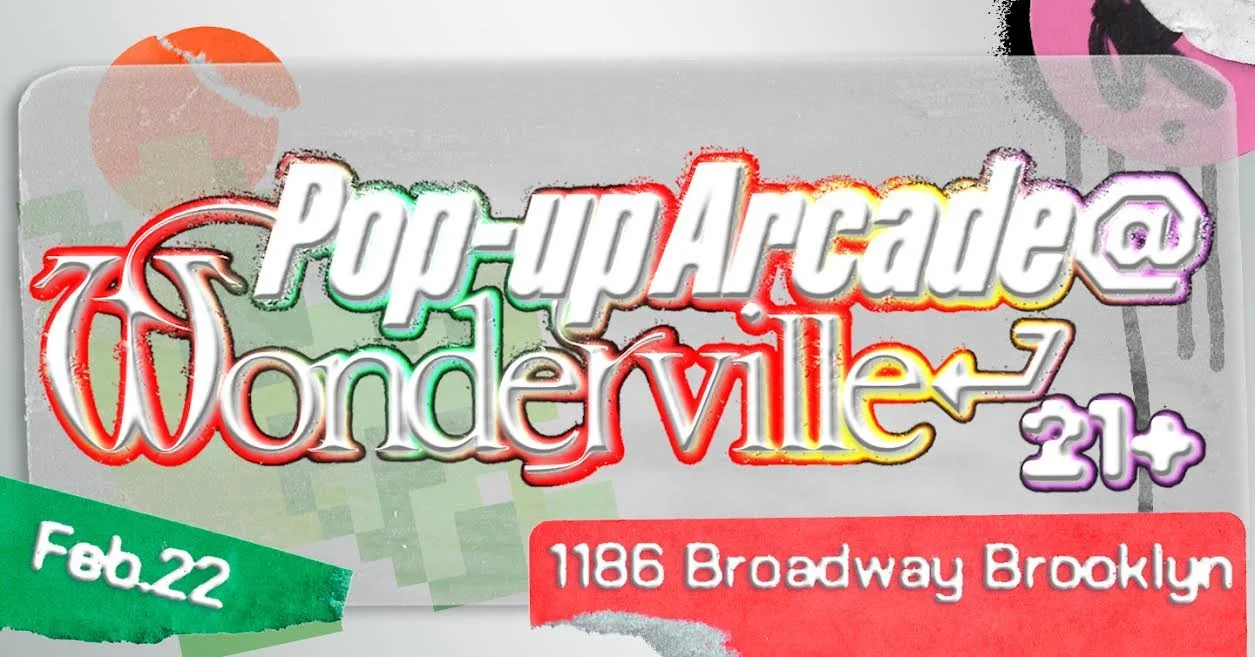 Parsons Design & Technology Pop-up Arcade — WONDERVILLE