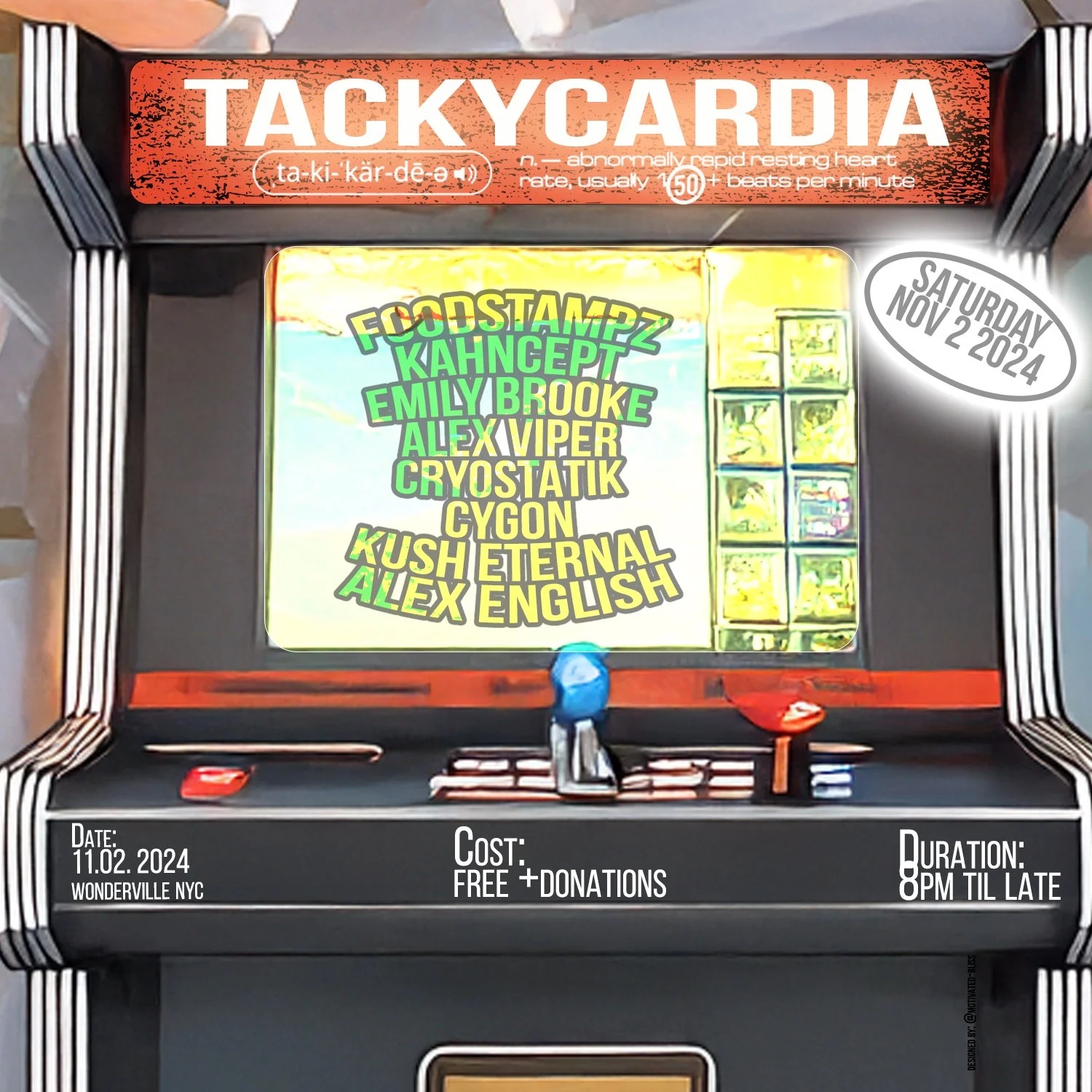 Tackycardia — WONDERVILLE