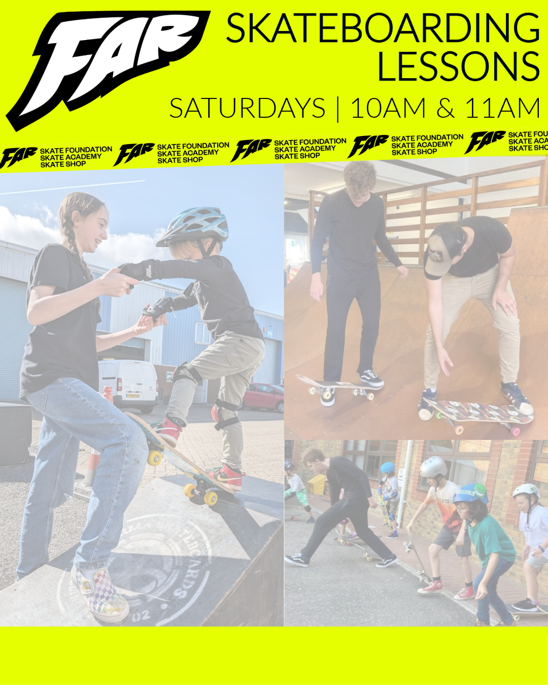 Skateboard Lessons — FAR Skate Foundation