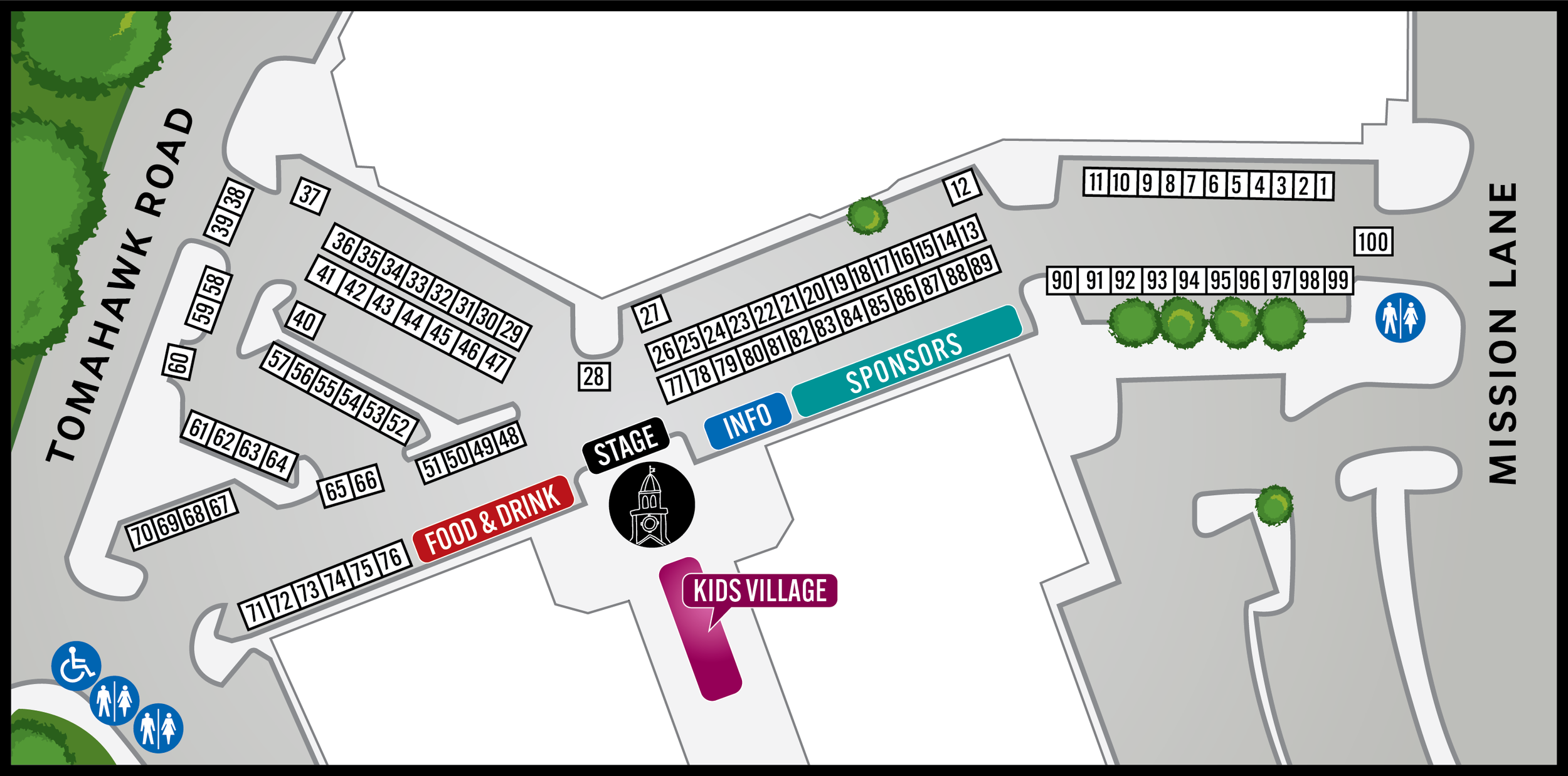 Map — Prairie Village Art Show