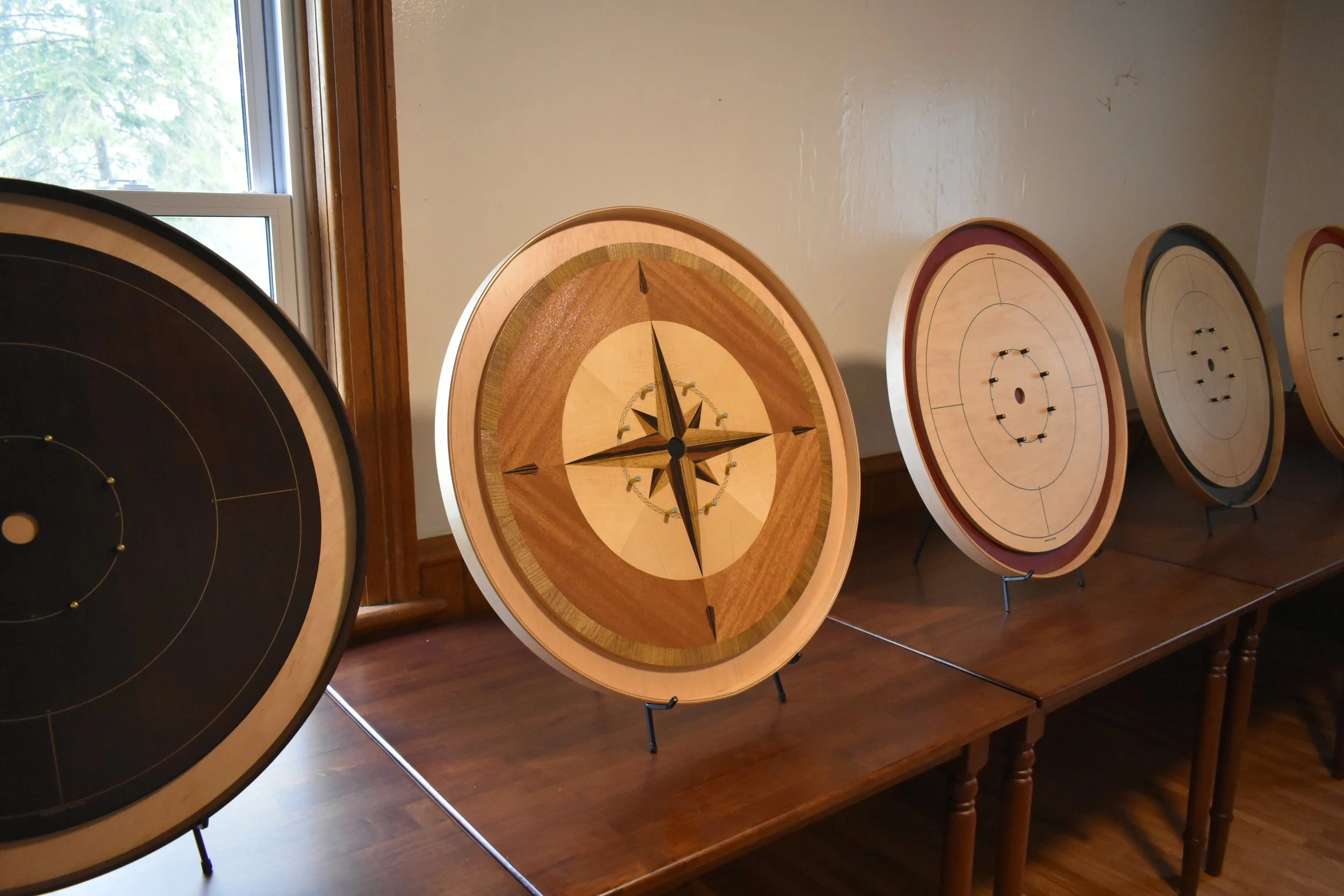 Crokinole Canada Board Game - Includes Pieces, Rules, Scorecards ...
