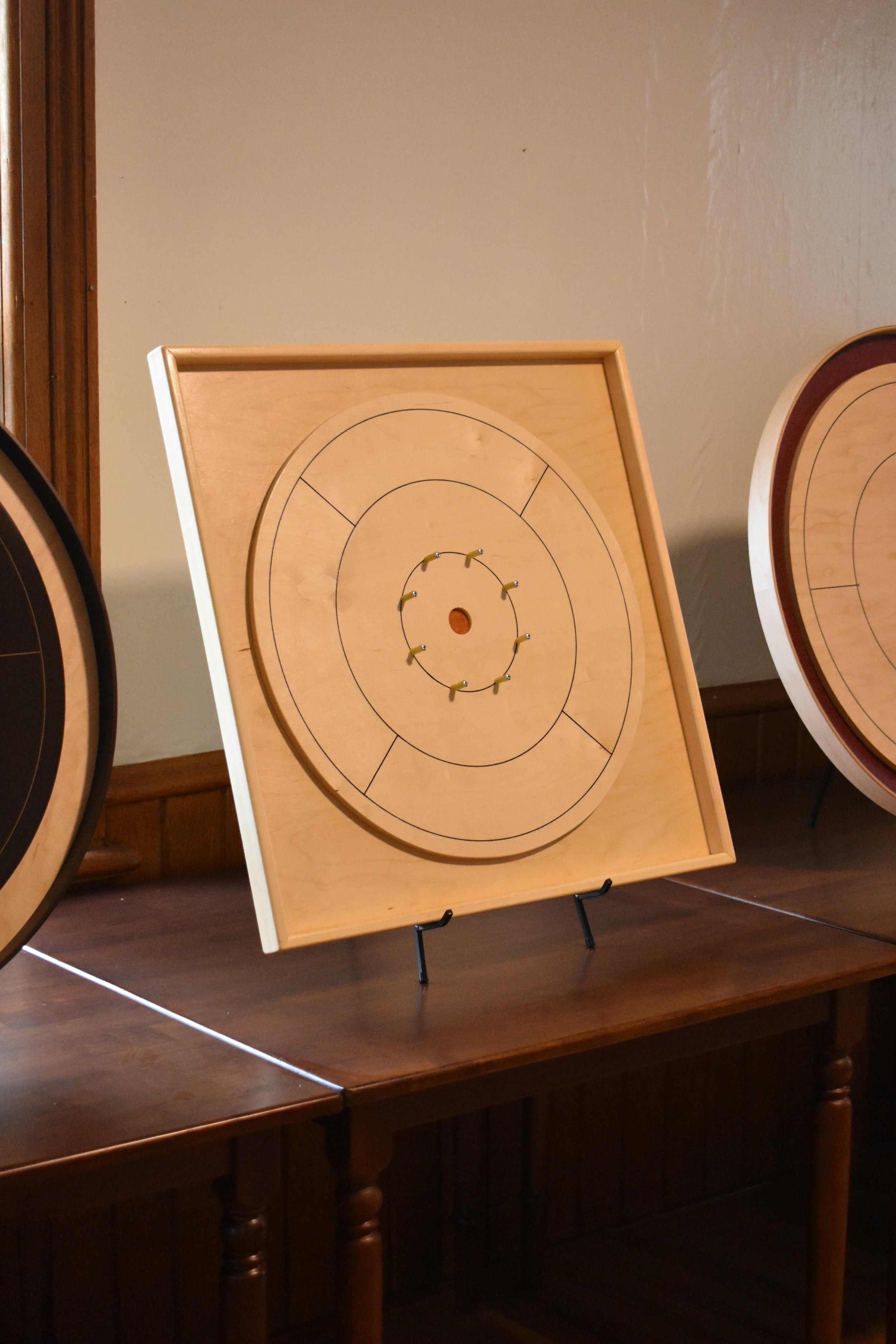 Crokinole Canada Board Game - Includes Pieces, Rules, Scorecards ...