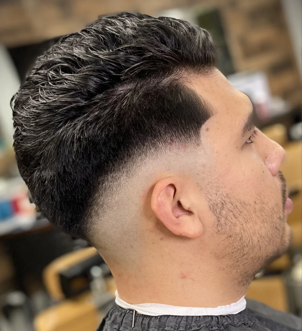 Prohibition Haircut Curly